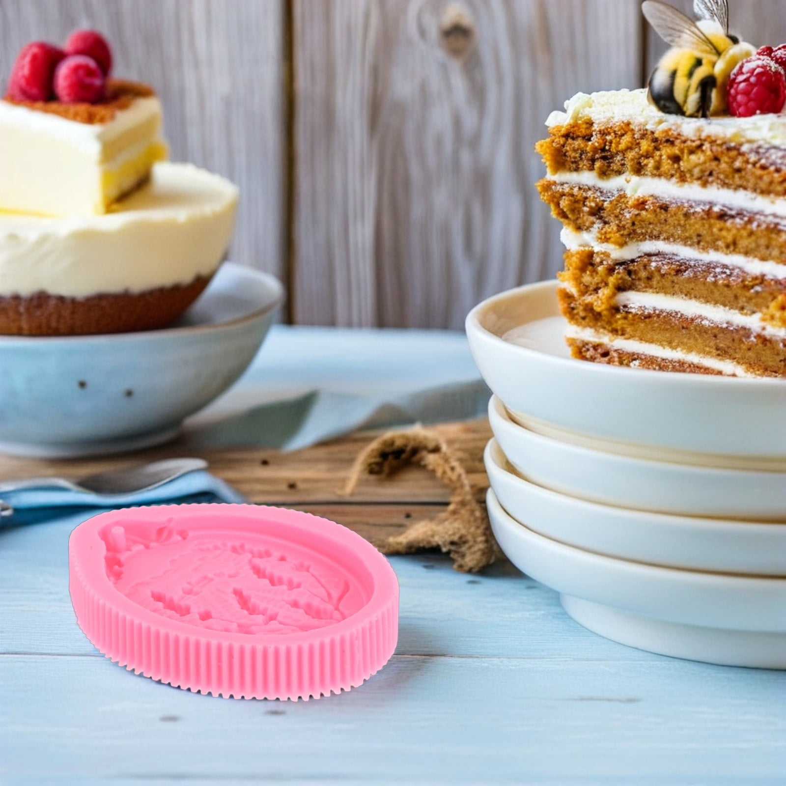 Worgeous Lavender Silicone Molds Cake Decorating Tools Bakeware Cupcake ...