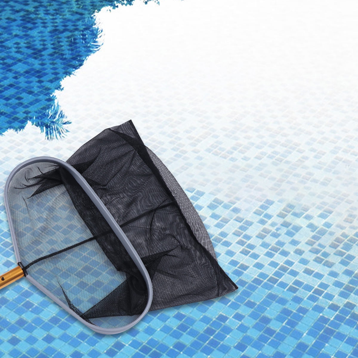 Worgeous Leaf Mesh Deep Nets Aluminum Frame Pool Cleaning Net for ...