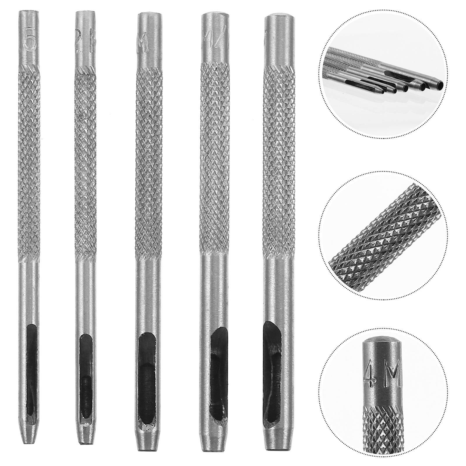 CIMAXIC heavy duty belt hole punch Hole Punch Set Steel 5 Pcs - Walmart.com