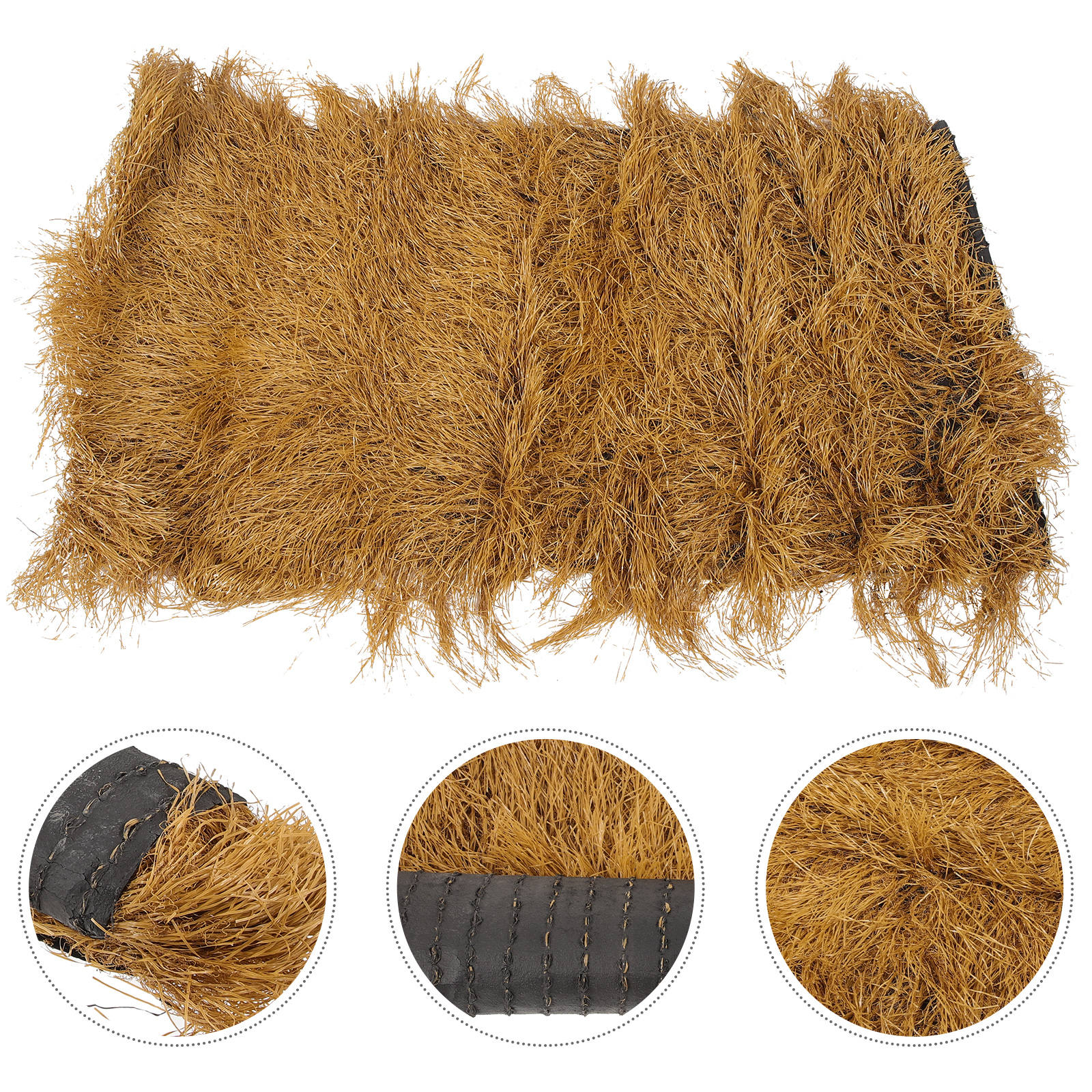 Worgeous Light Brown Resin Thatched Roof Decor for Roofing Realistic ...