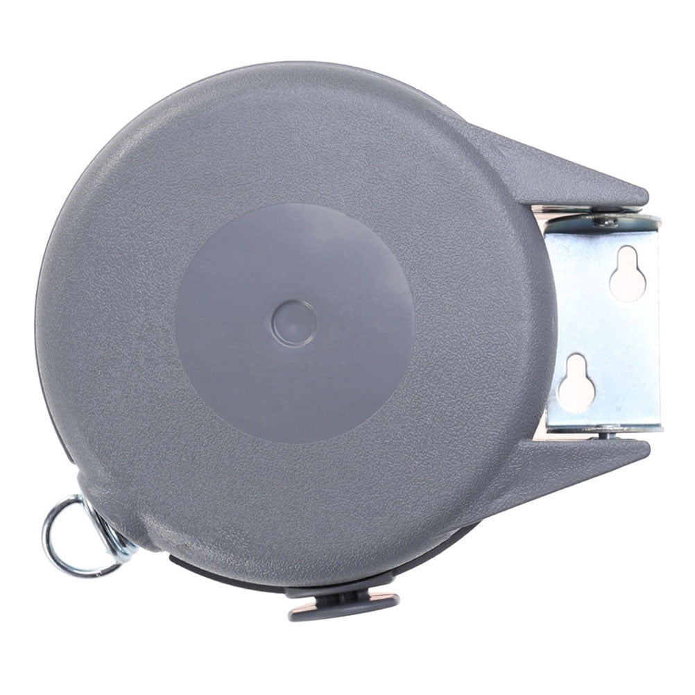 RENACLIPY Light Grey ABS PVC Retractable Clothesline Wall Mounted ...