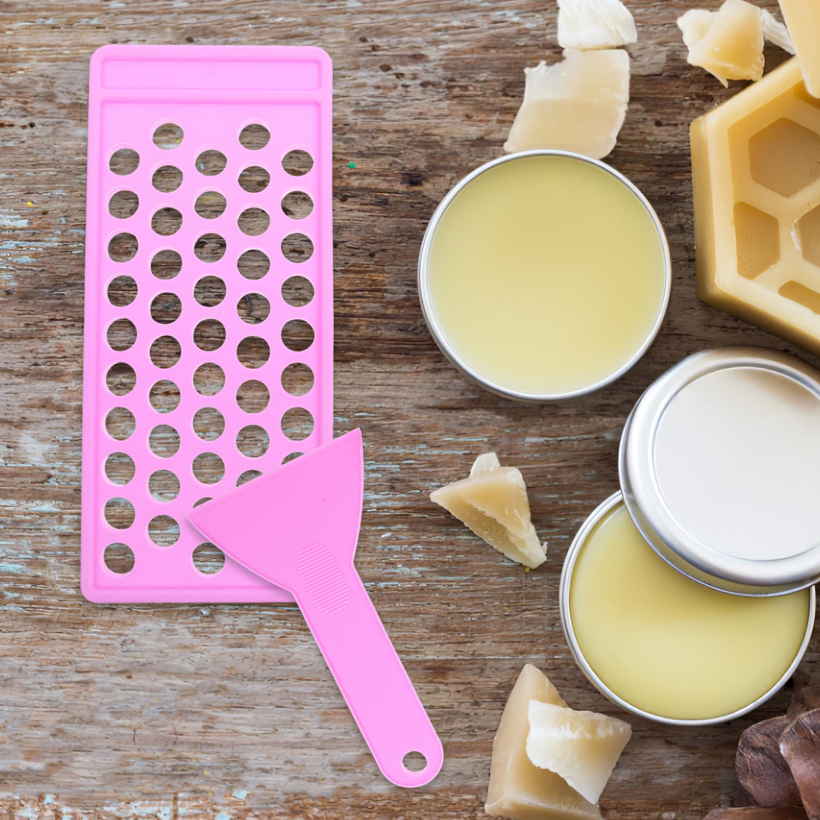 Worgeous Lipstick Organizer Portable Lipstick Holder Purple Plastic Diy ...