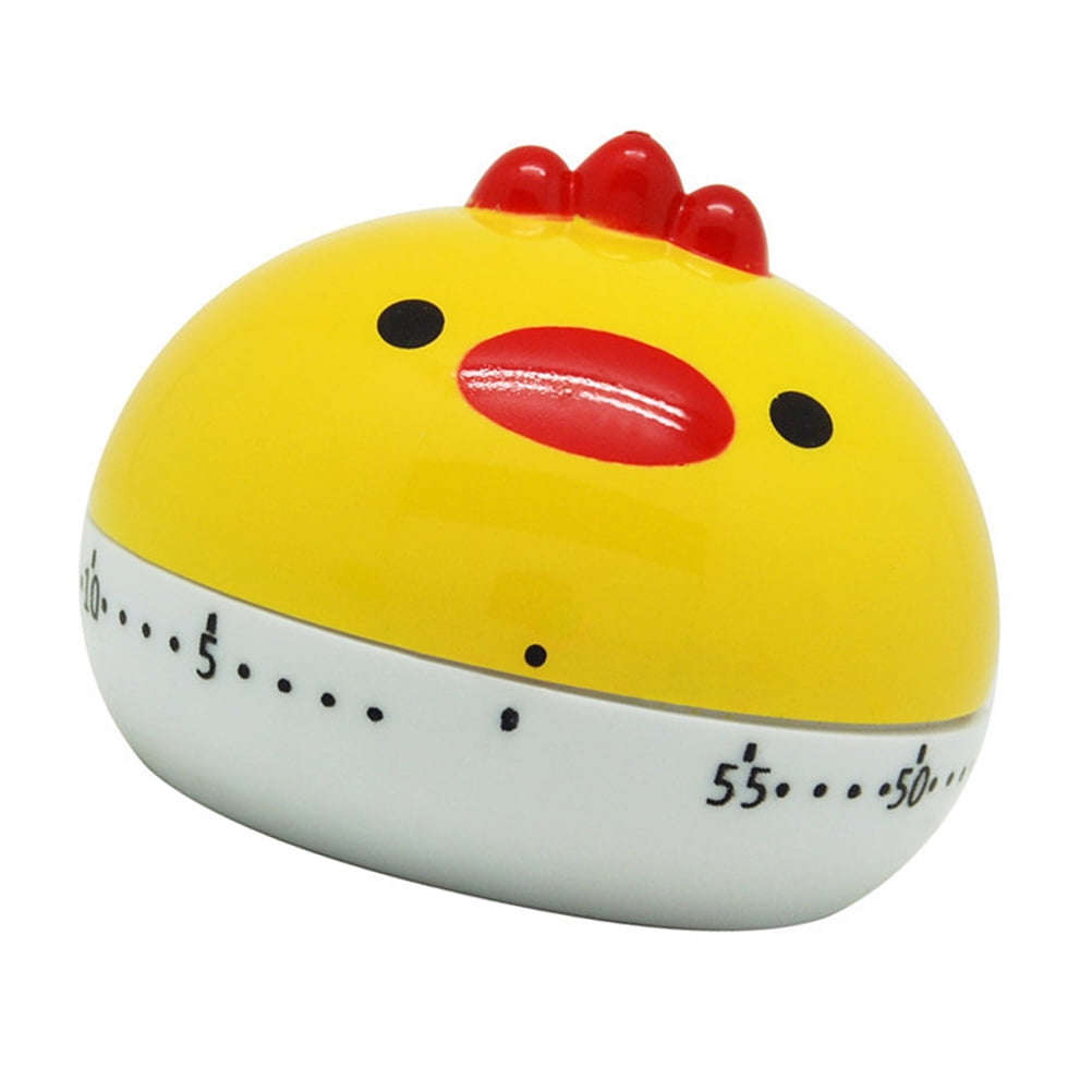 Worgeous Little Yellow Chicken Timer Plug Toy Countdown Alarm Clock for ...