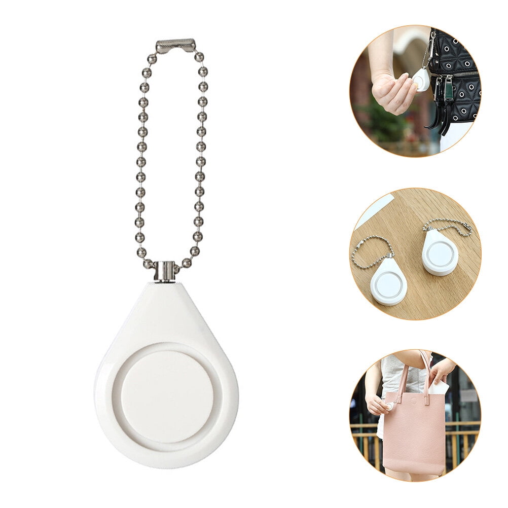 FONDOTIN Women Safety Alarm Portable Personal Security Device White ABS ...