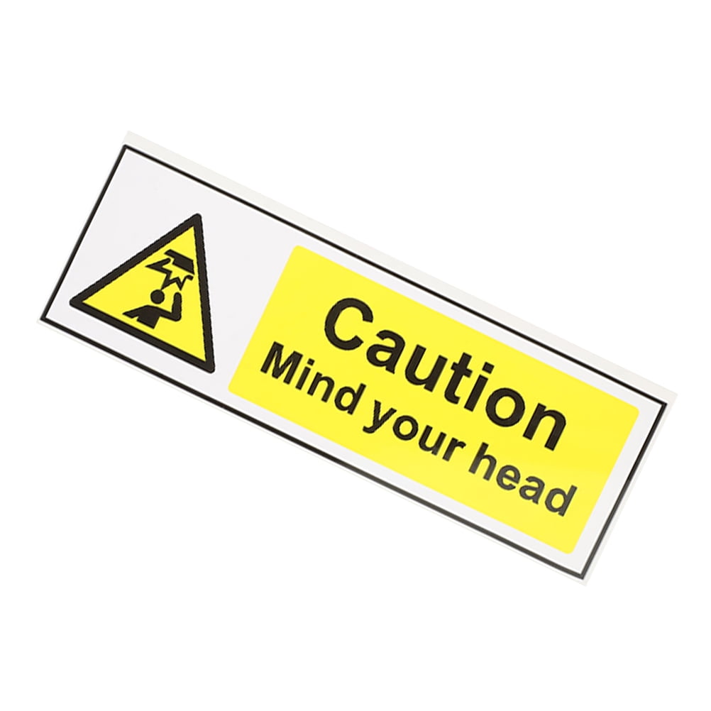 Worgeous Low Overhead Clearance Warning Sign Ceiling Watch Your Door ...