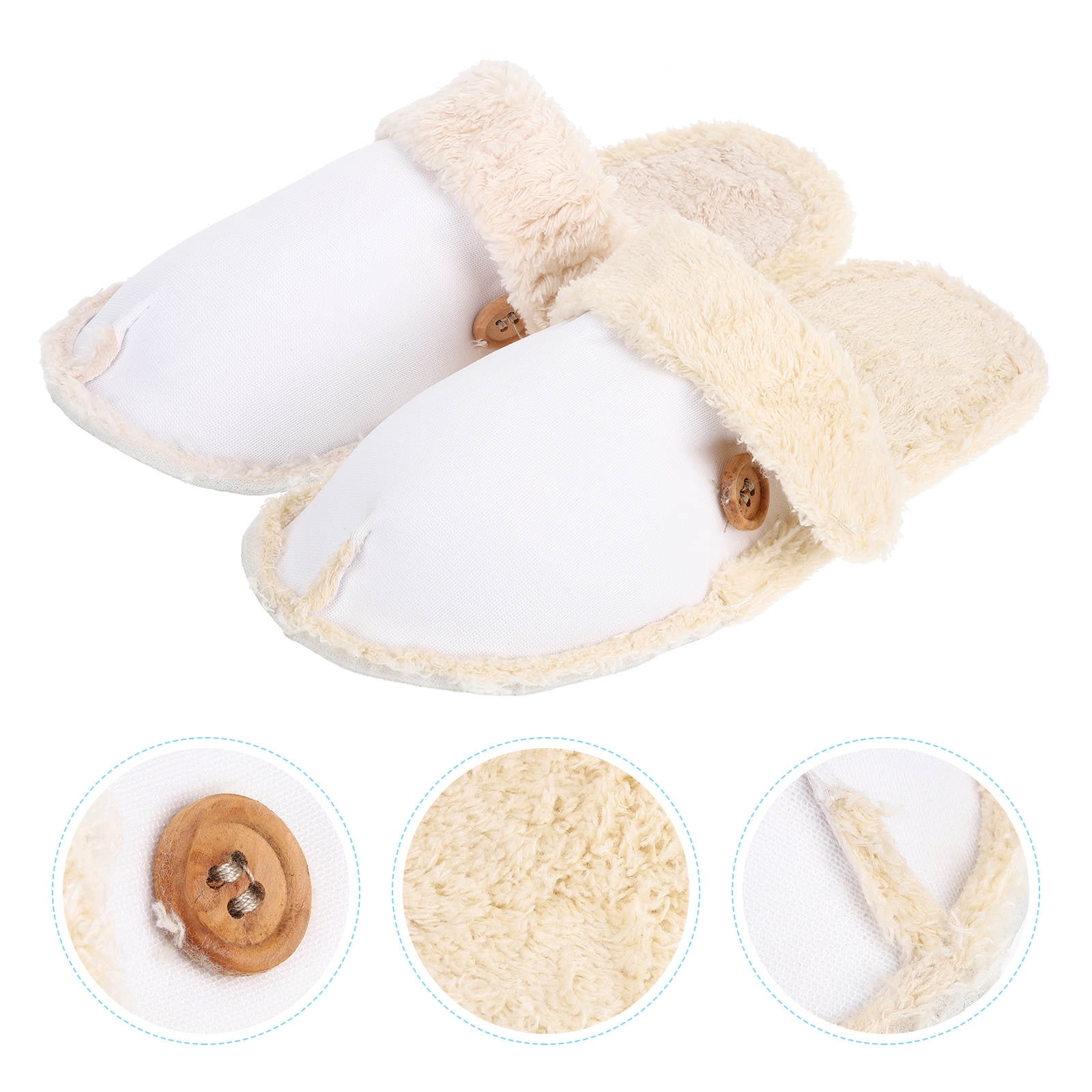 Worgeous MLINS Women’s Warm Thermal Slippers with Detachable Lining ...
