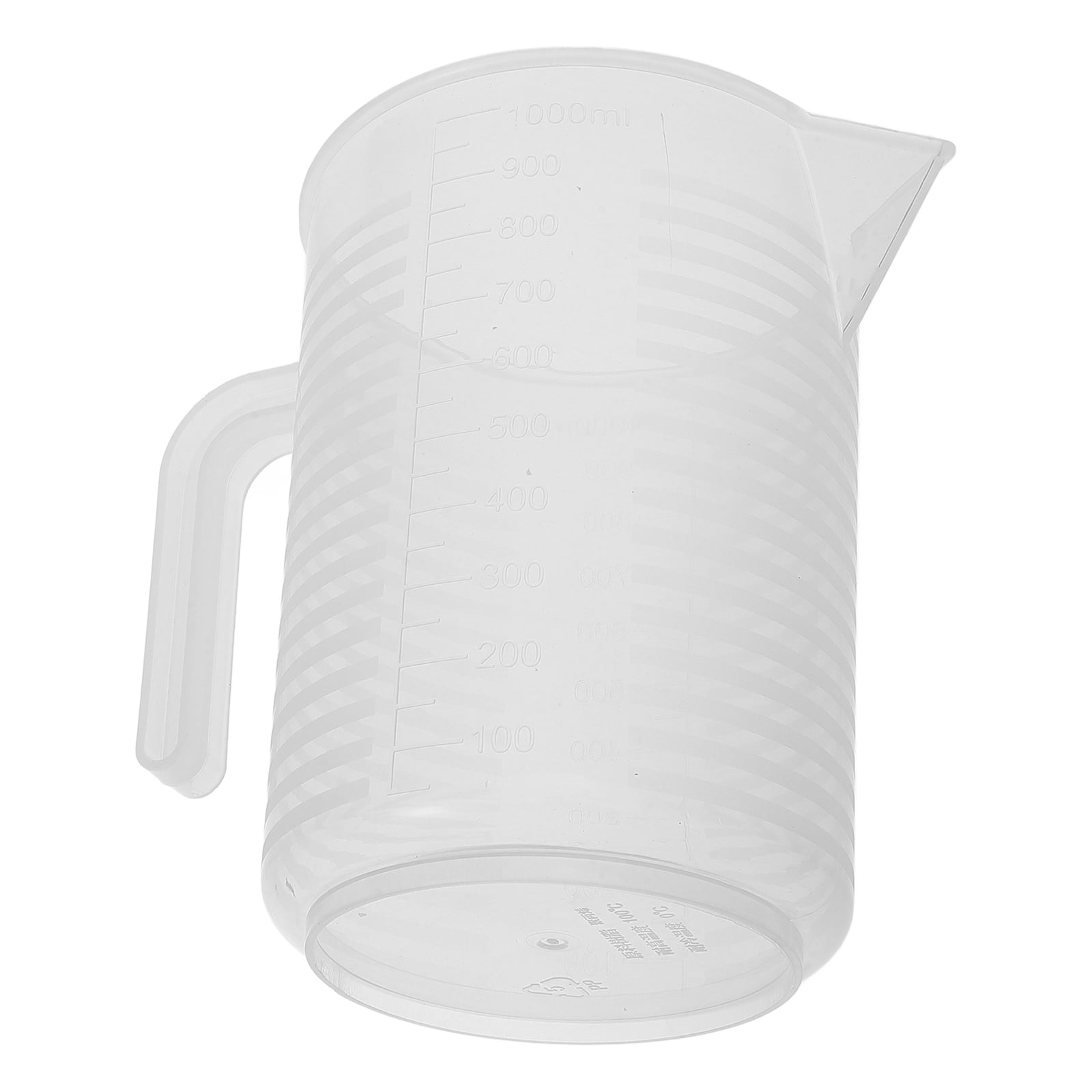 Worgeous Measuring Cup with Scale Reusable Graduated Cup Bakery Lidded ...