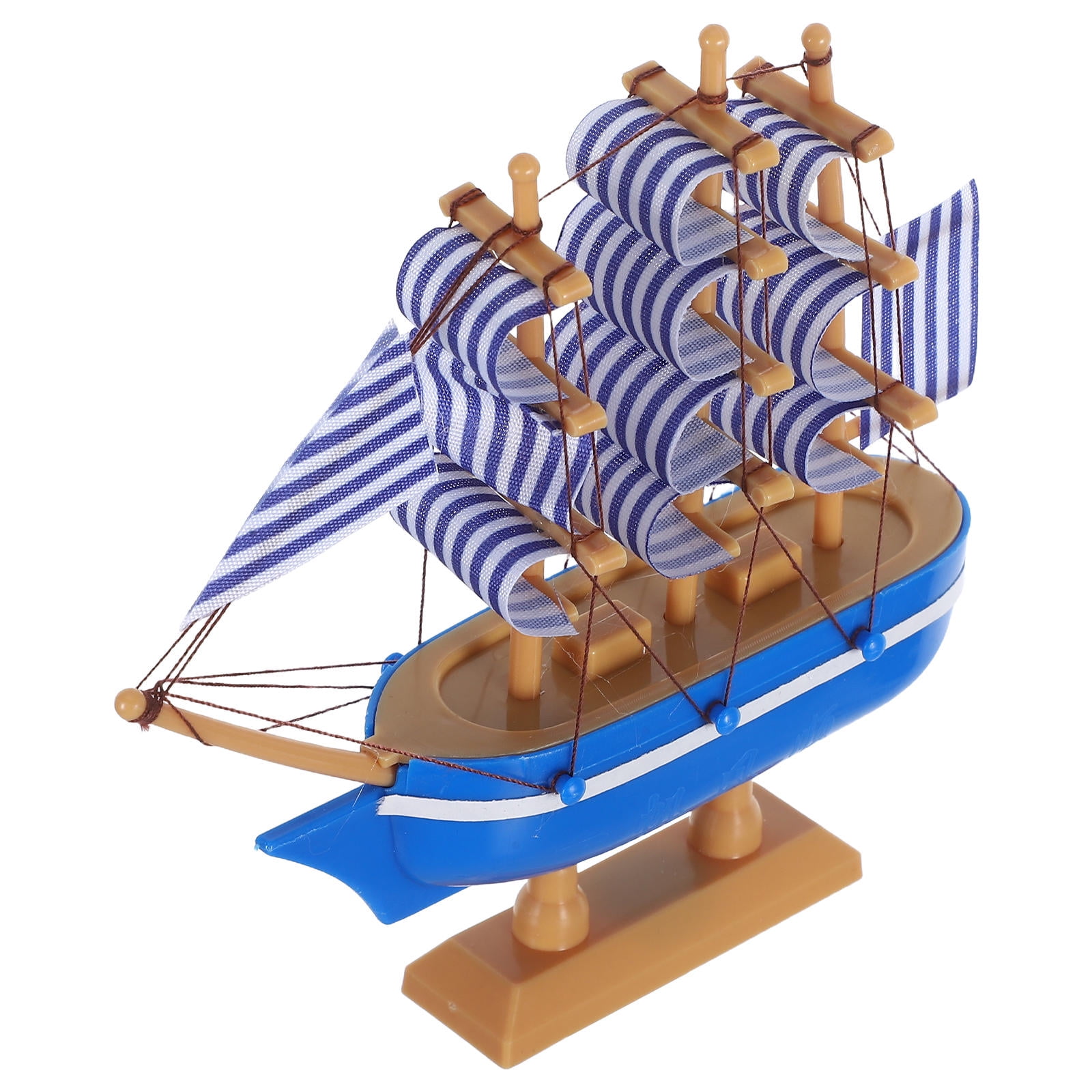 WORGEOUS Mediterranean Cake Topper Graduation Season Sailboat Cake ...