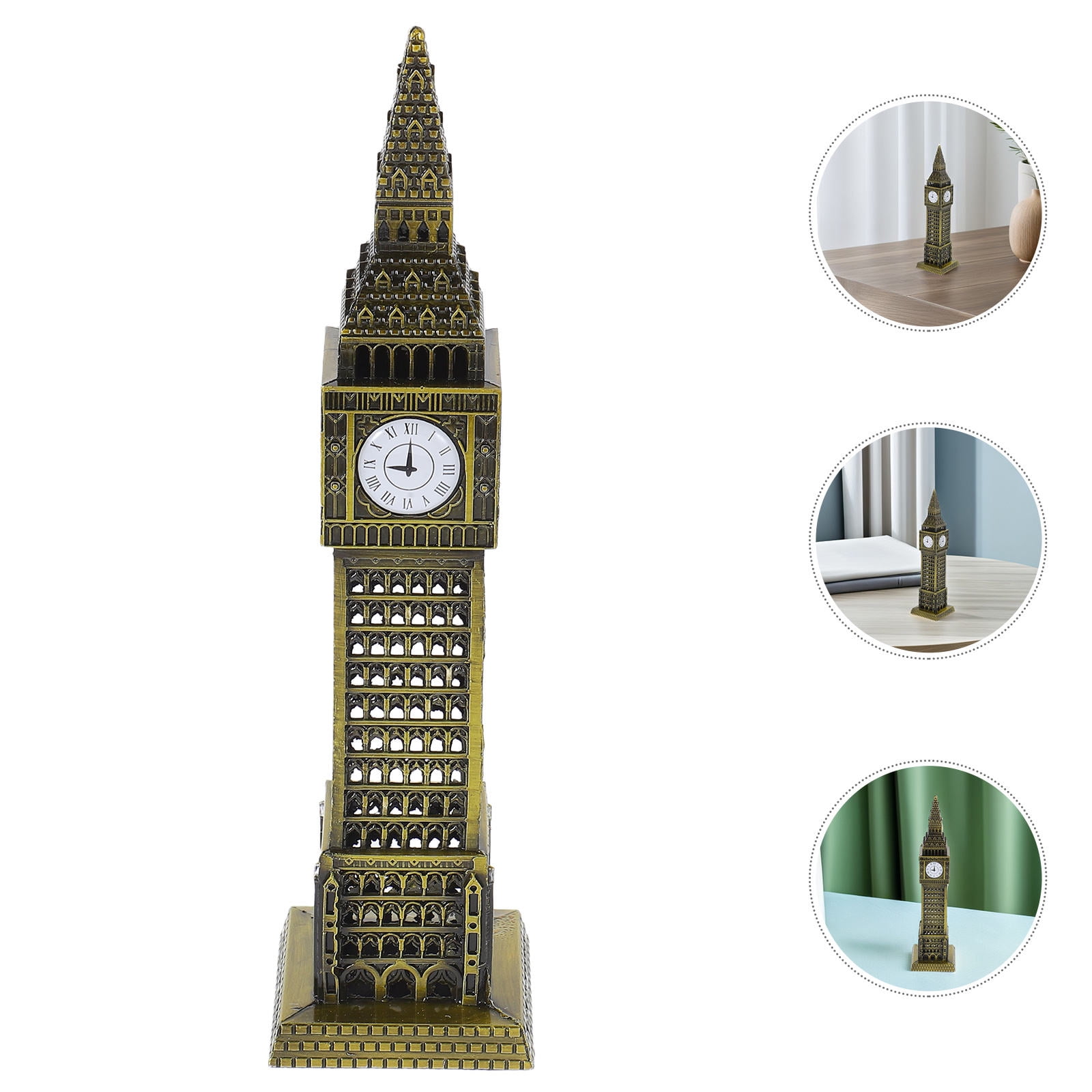 Worgeous Metal Big Ben Miniature Statue London Theme Souvenir Vintage ...