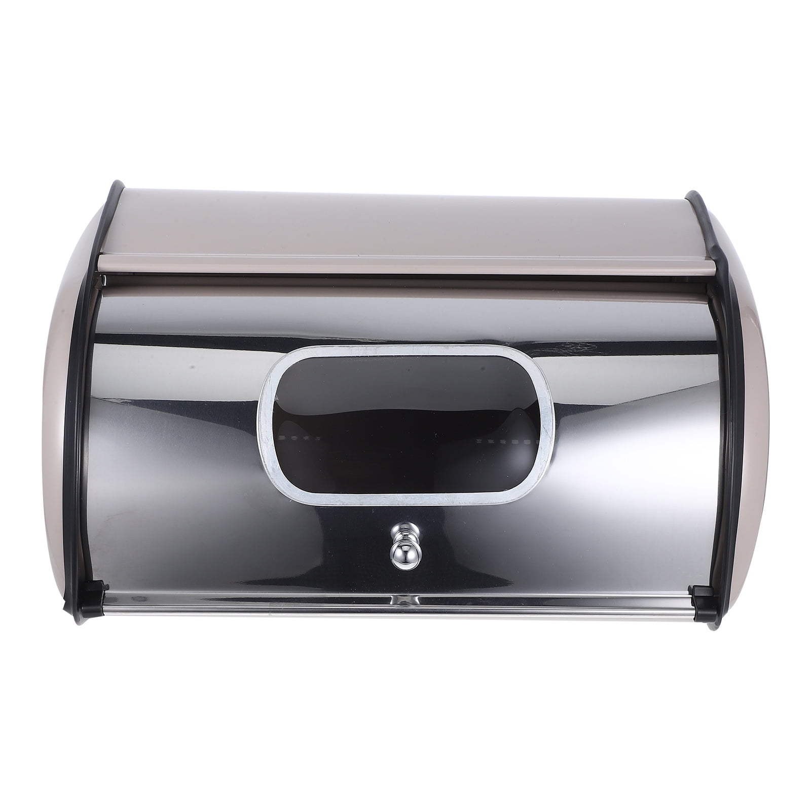 WORGEOUS Metal Bread Box Home Kitchen Countertop Stainless Steel ...