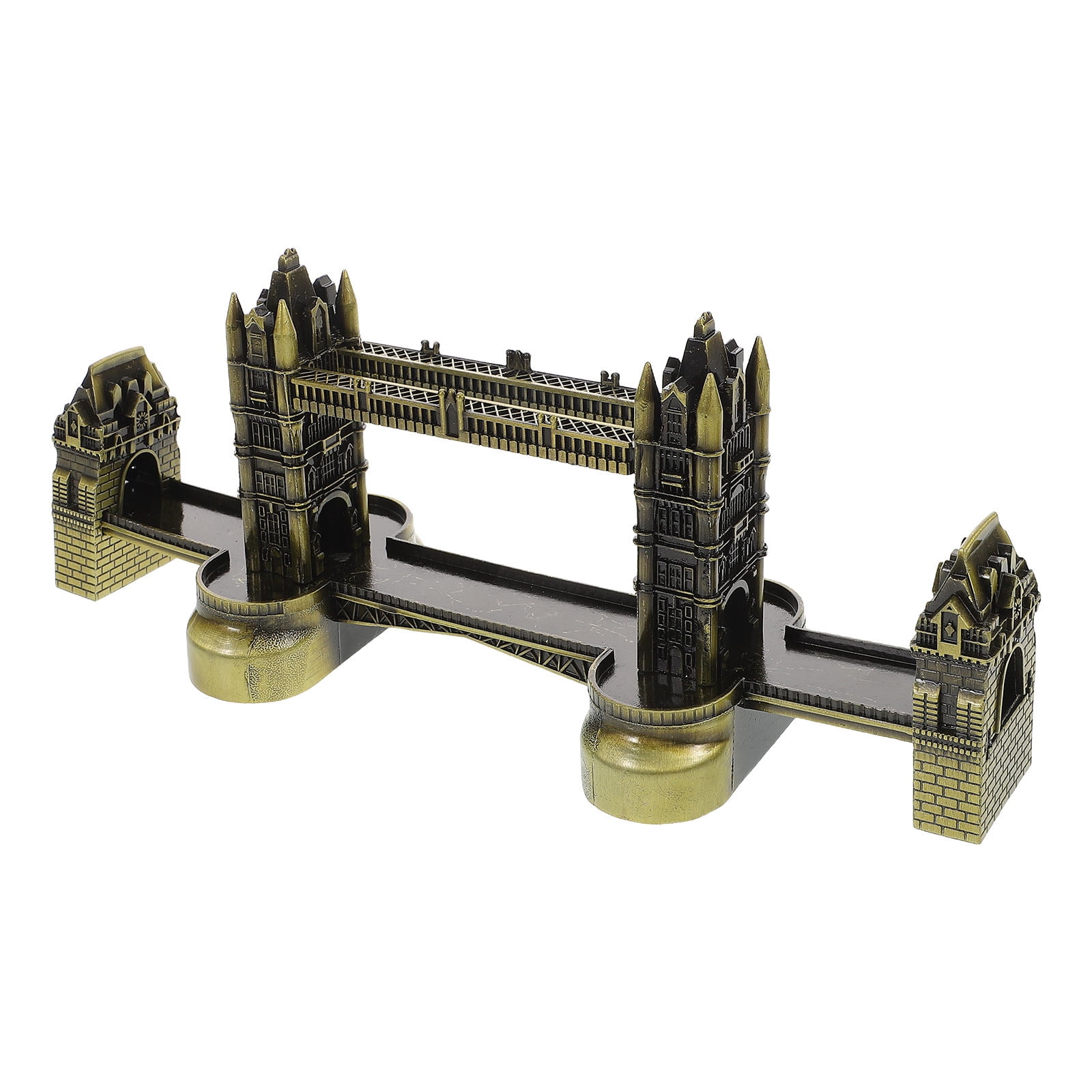 Worgeous Metal Bridge Figurines London Tower Bridge Model Souvenir ...