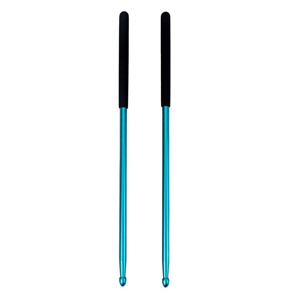 Worgeous Metal Drum Stick Aluminum Drumsticks Drumming Instruments Blue ...