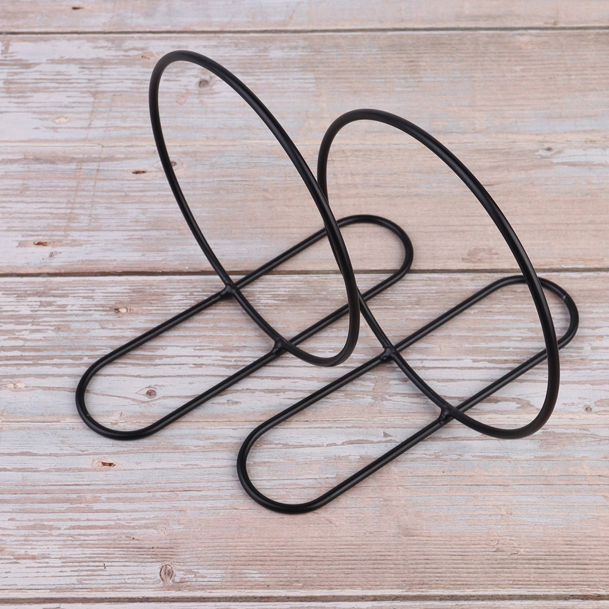 Worgeous Metal Shelf Brackets Flower Pot Ring Wall Bracket S Hooks Wall ...