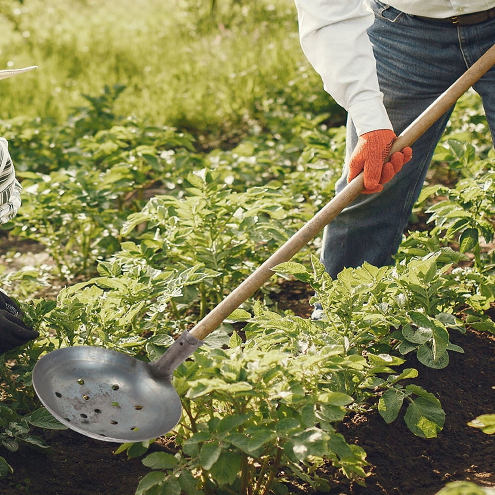 Worgeous Metal Sifting Shovel Metal Sifting Scoop Reusable Muck Shovel ...