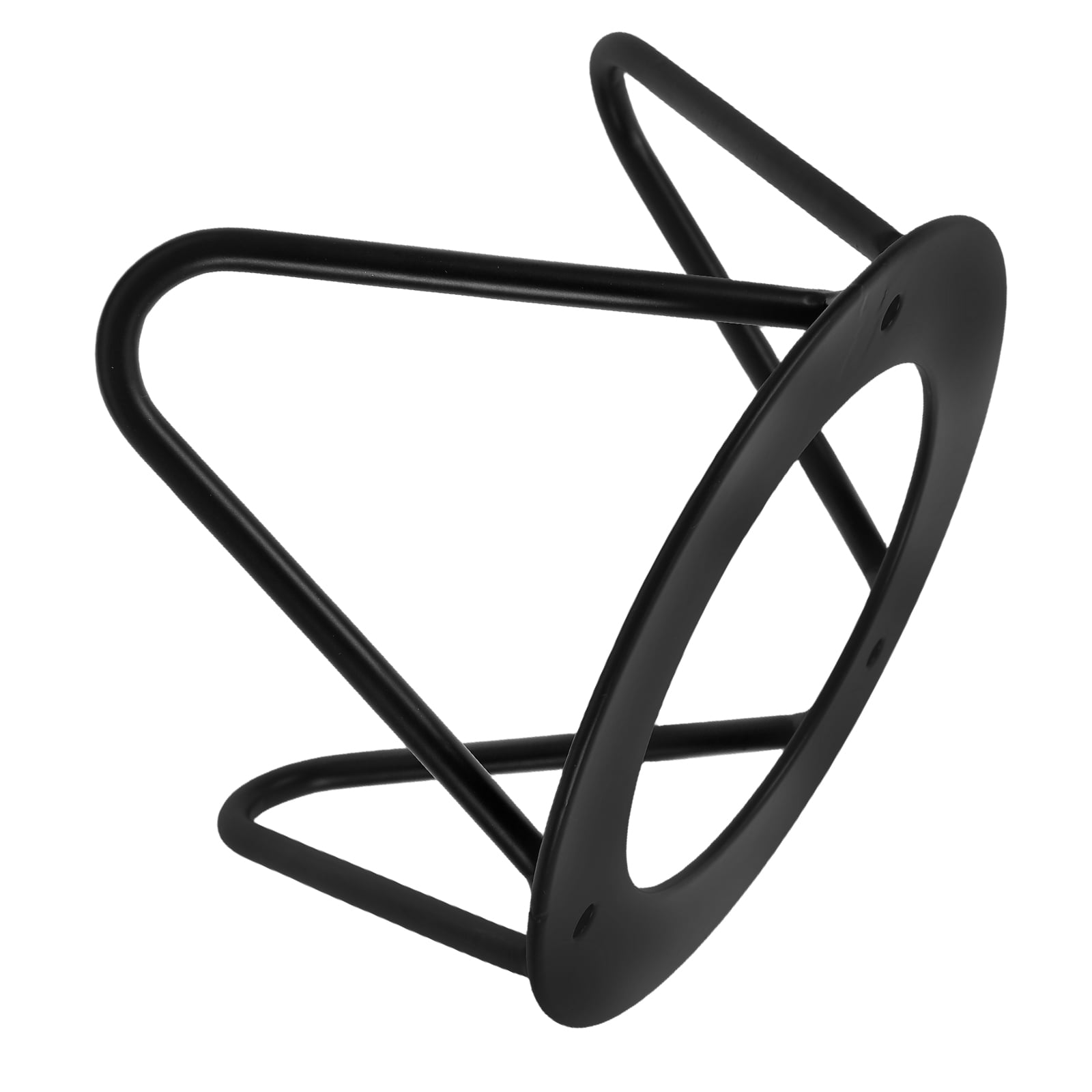 SEWCHICS Home Iron Plate Stand Tray Base Metal Stand Iron Black 1Set ...