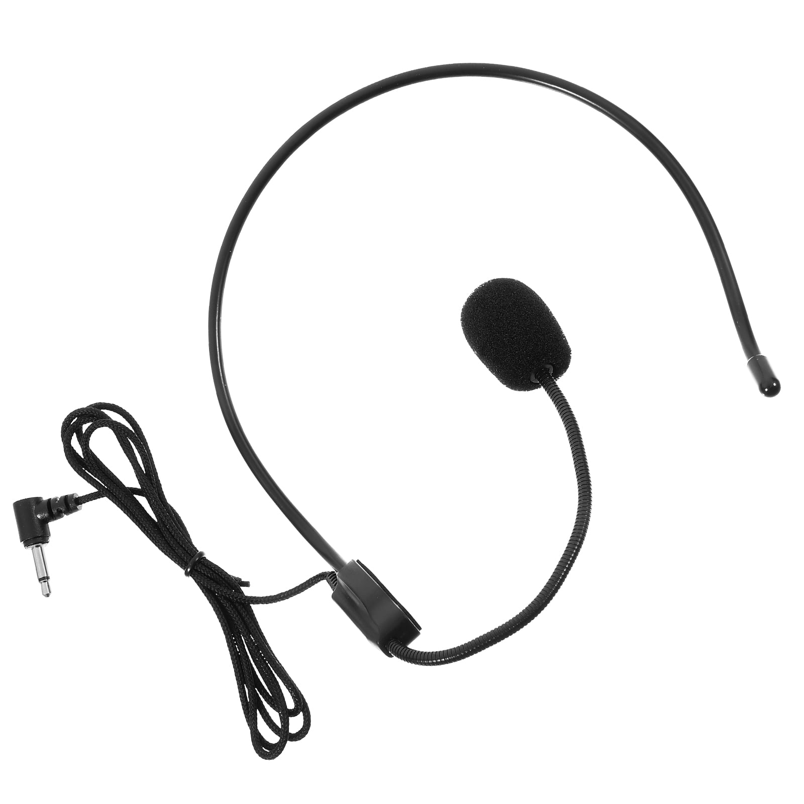 Worgeous Microphone Headset For Speaking Lecture Ear Microphone 3.5mm ...