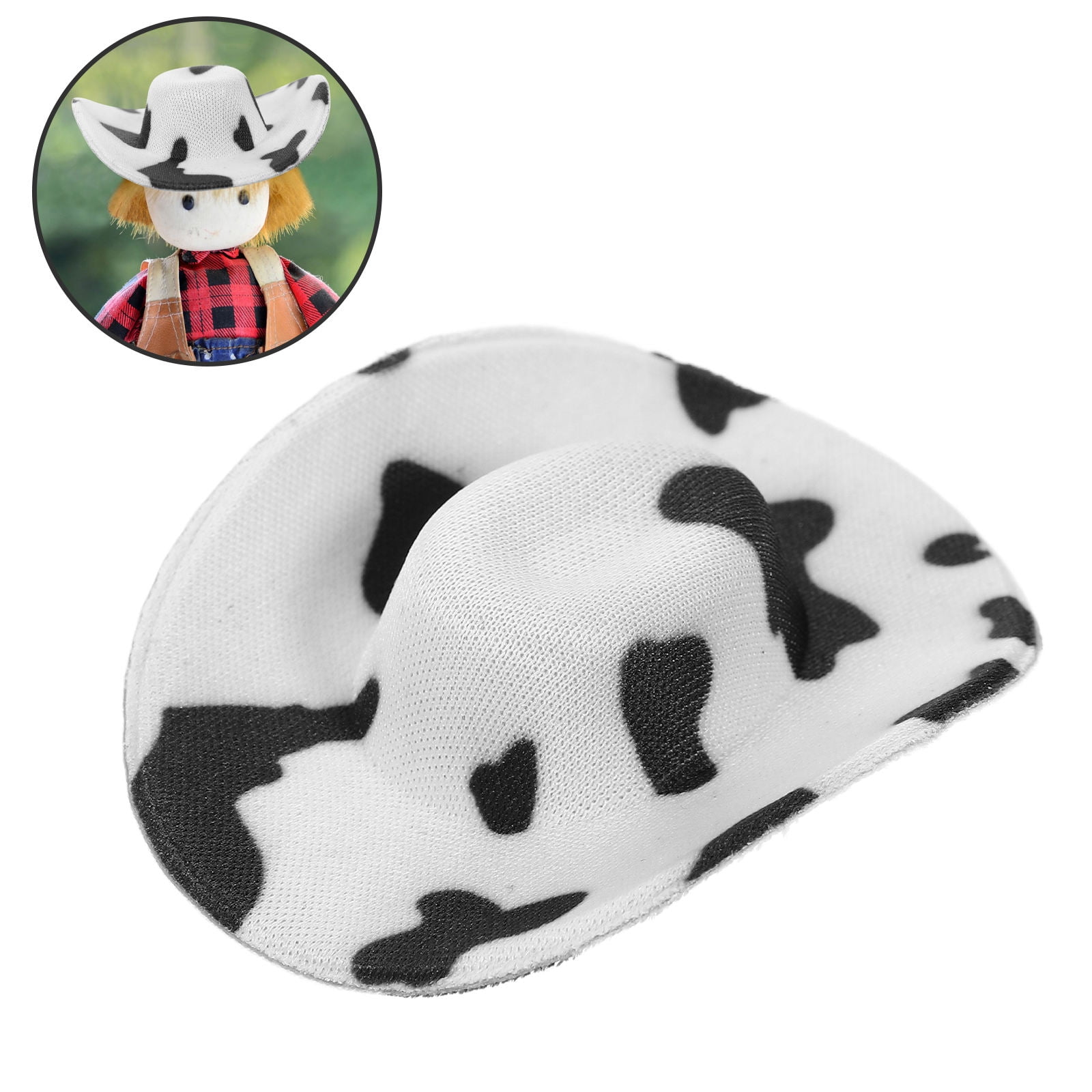 Worgeous Mini Decorated Hat Diy Accessory Cowboy Hat Mini House Doll ...