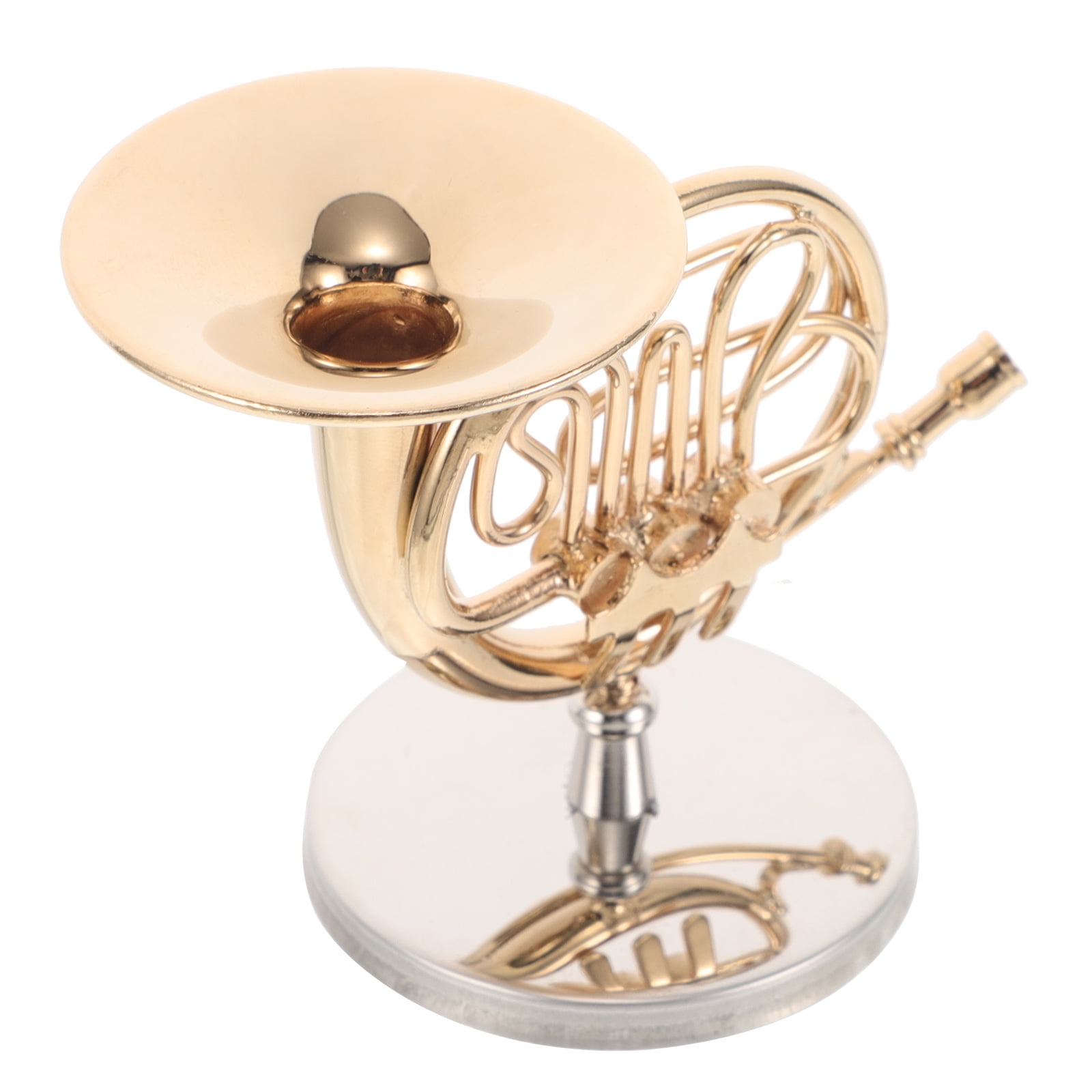 Worgeous Miniature French Horn Model Tiny Musical French Horn With Case ...