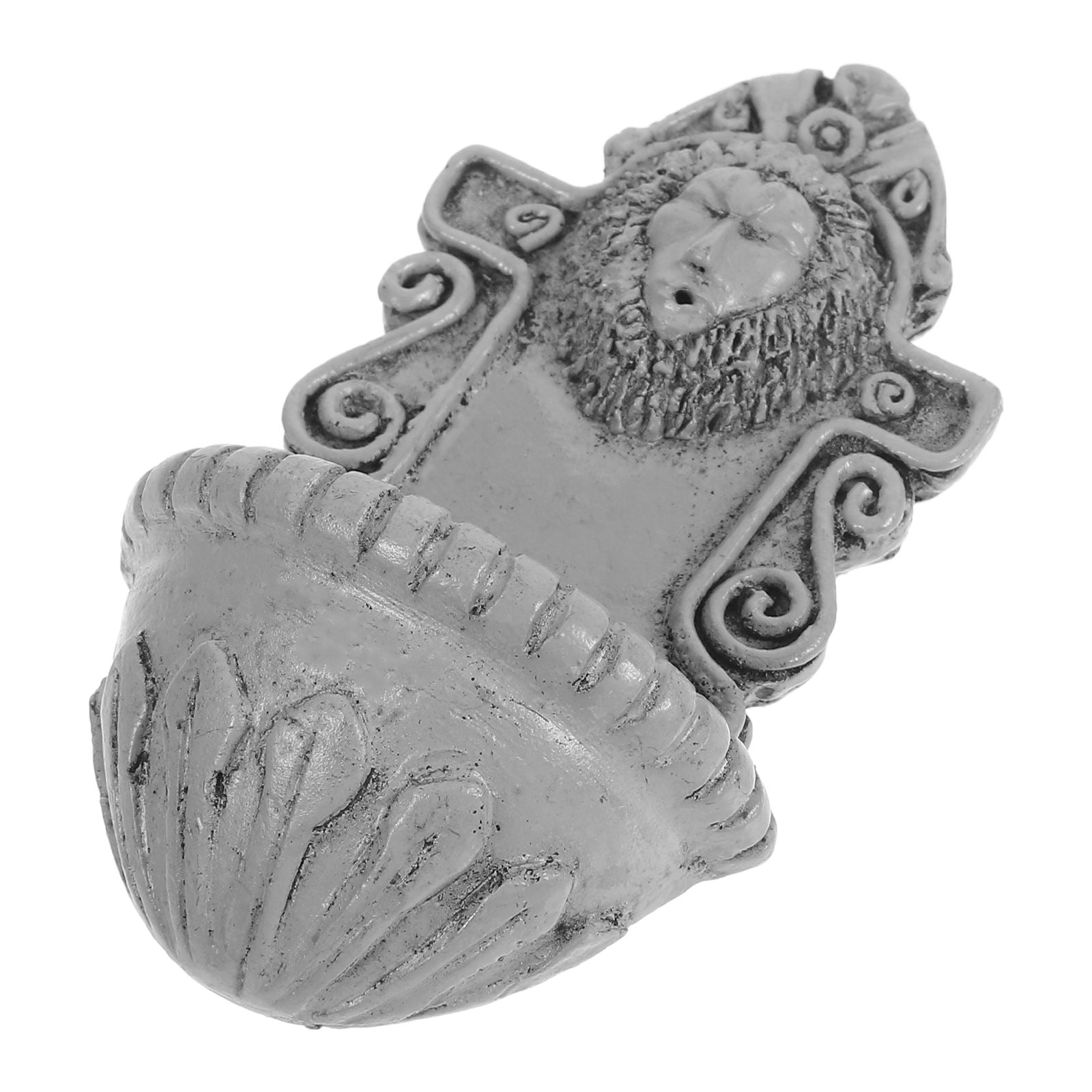 Worgeous Miniature Lion Head Wall Mount Realistic Micro Wall Decor for ...