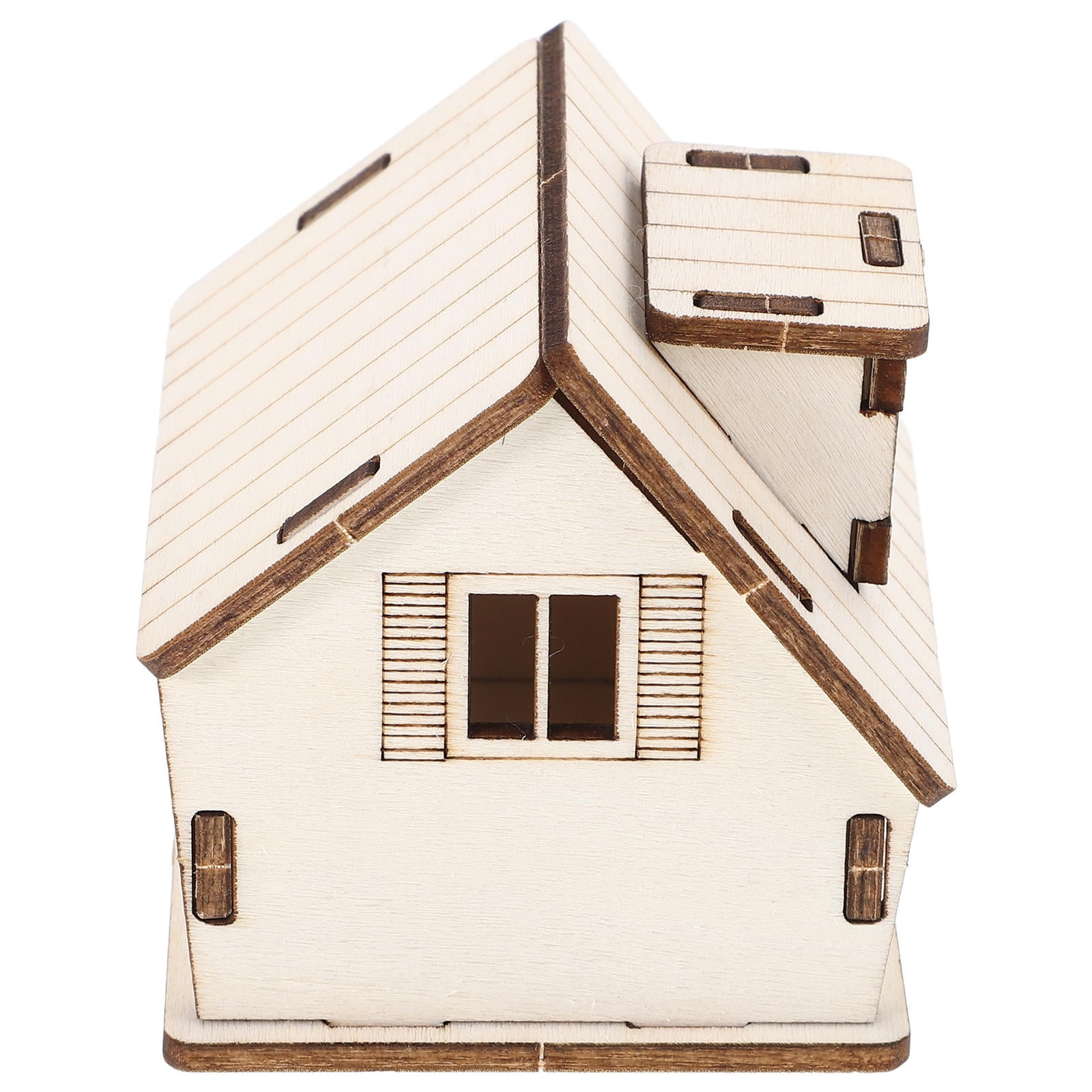 Worgeous Miniature Wooden House Model For Sand Table Realistic Tiny ...