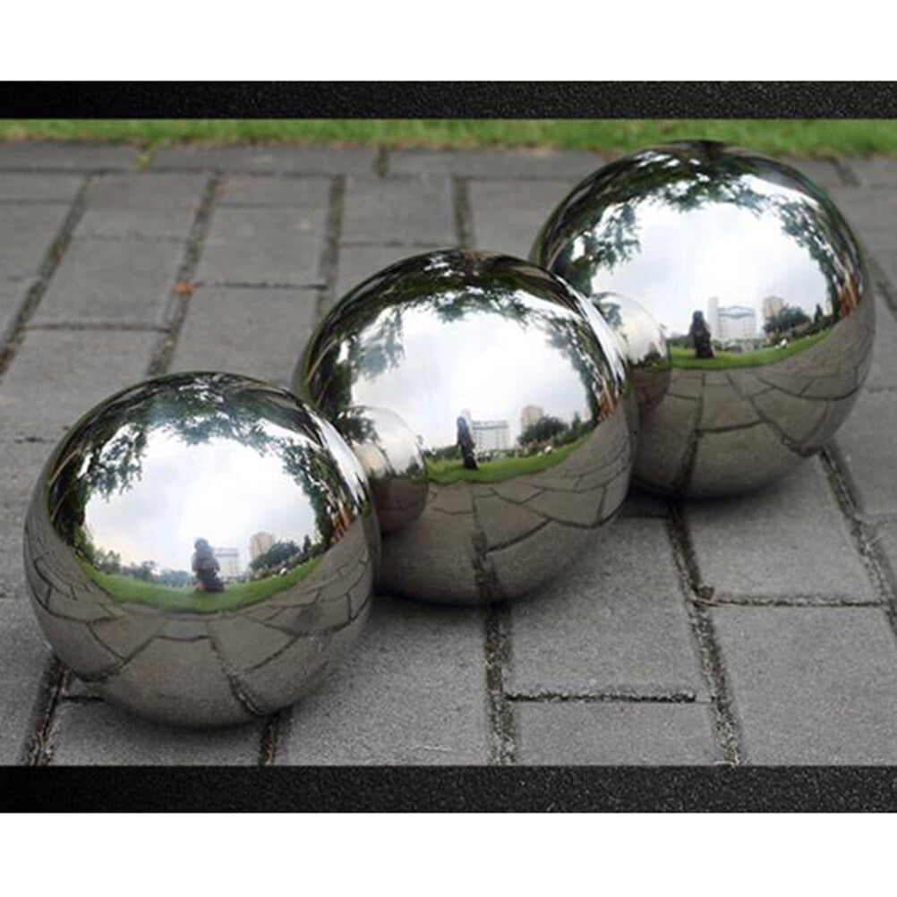 Worgeous Mirror Polishing Stainless Steel Hollow Metal Ball 1.0MM Wall ...