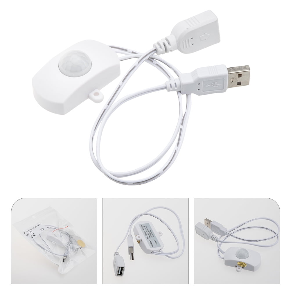 Worgeous Motion Sensor Outdoor High Sensitivity Sensor 5X4cm White ...