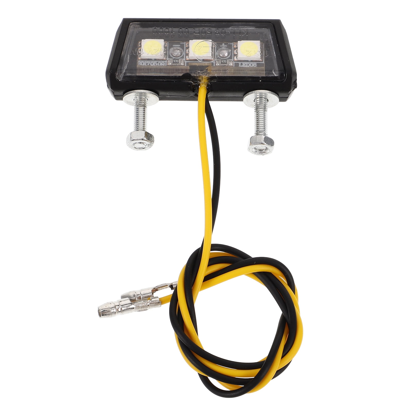 Worgeous Motorcycle Licence Plate Light Miniature Led Light Universal ...