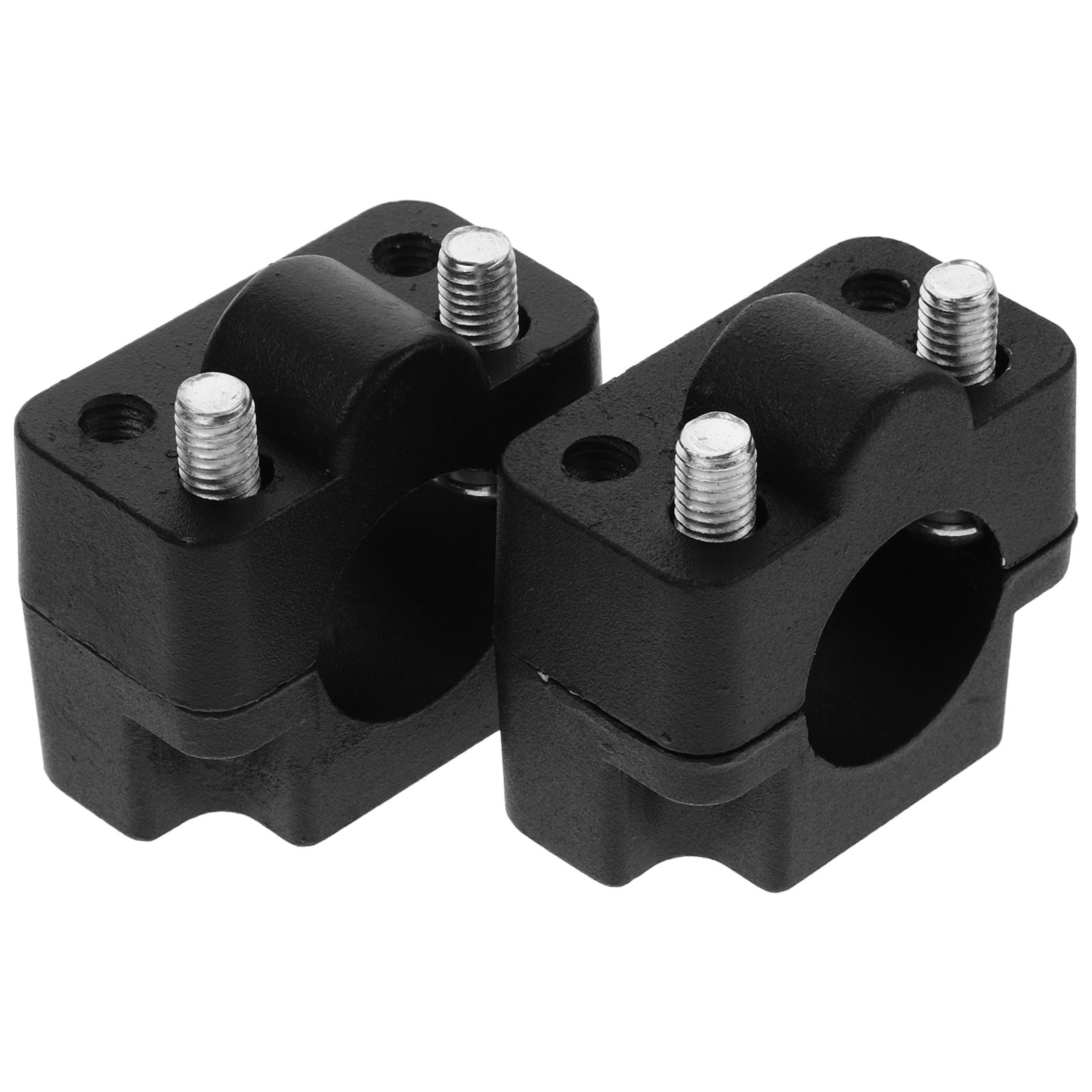 RENACLIPY Motorcycle Handlebar Riser Clamp W gorgeous Aluminum Black ...