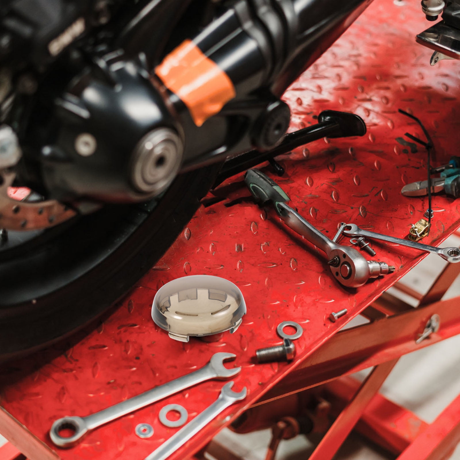 WHAMVOX Motorcycle Turn Signal Bracket Brown Plastic for Protection ...