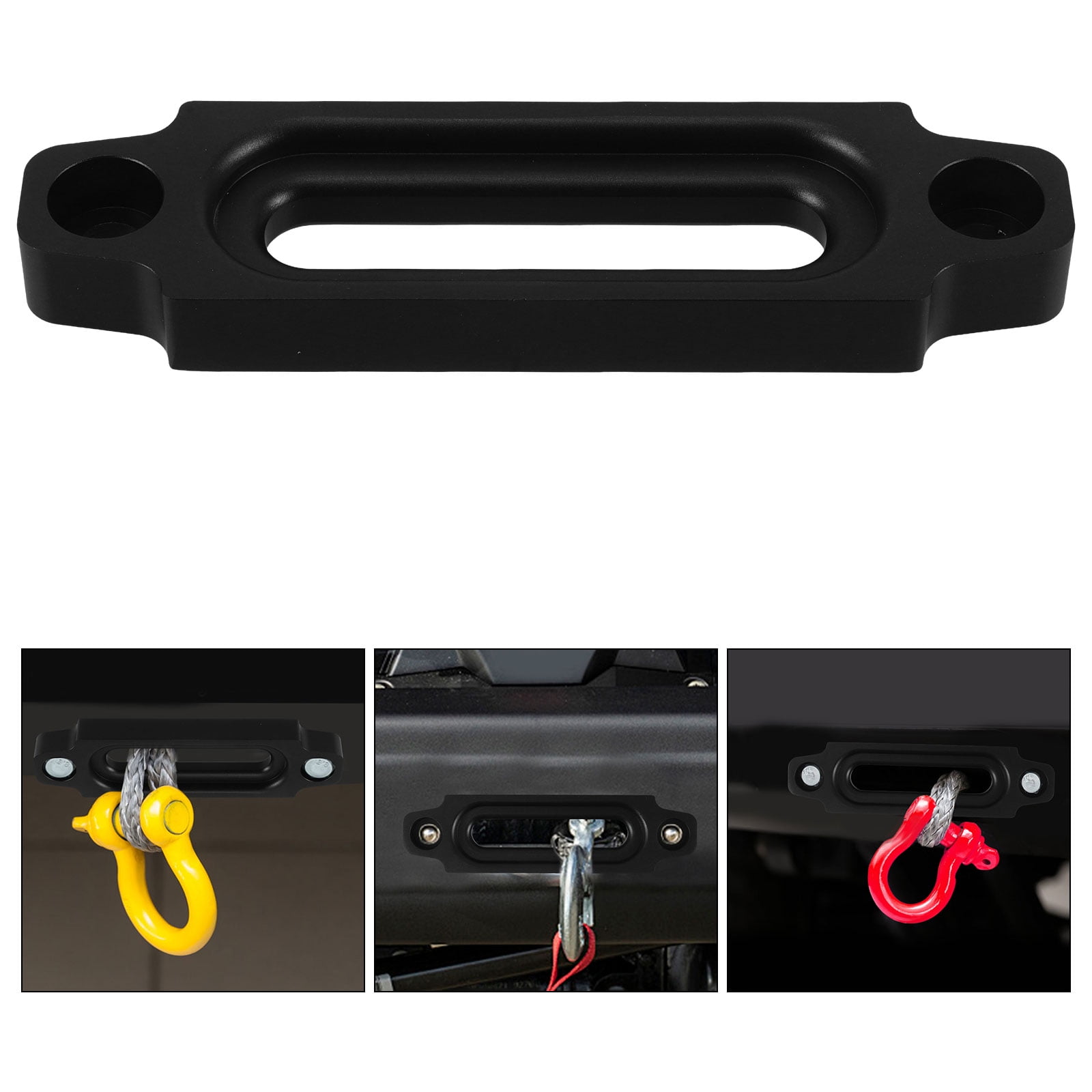 Worgeous Mount Hawse Fairlead Aluminum Hawse Fairlead for Synthetic ...