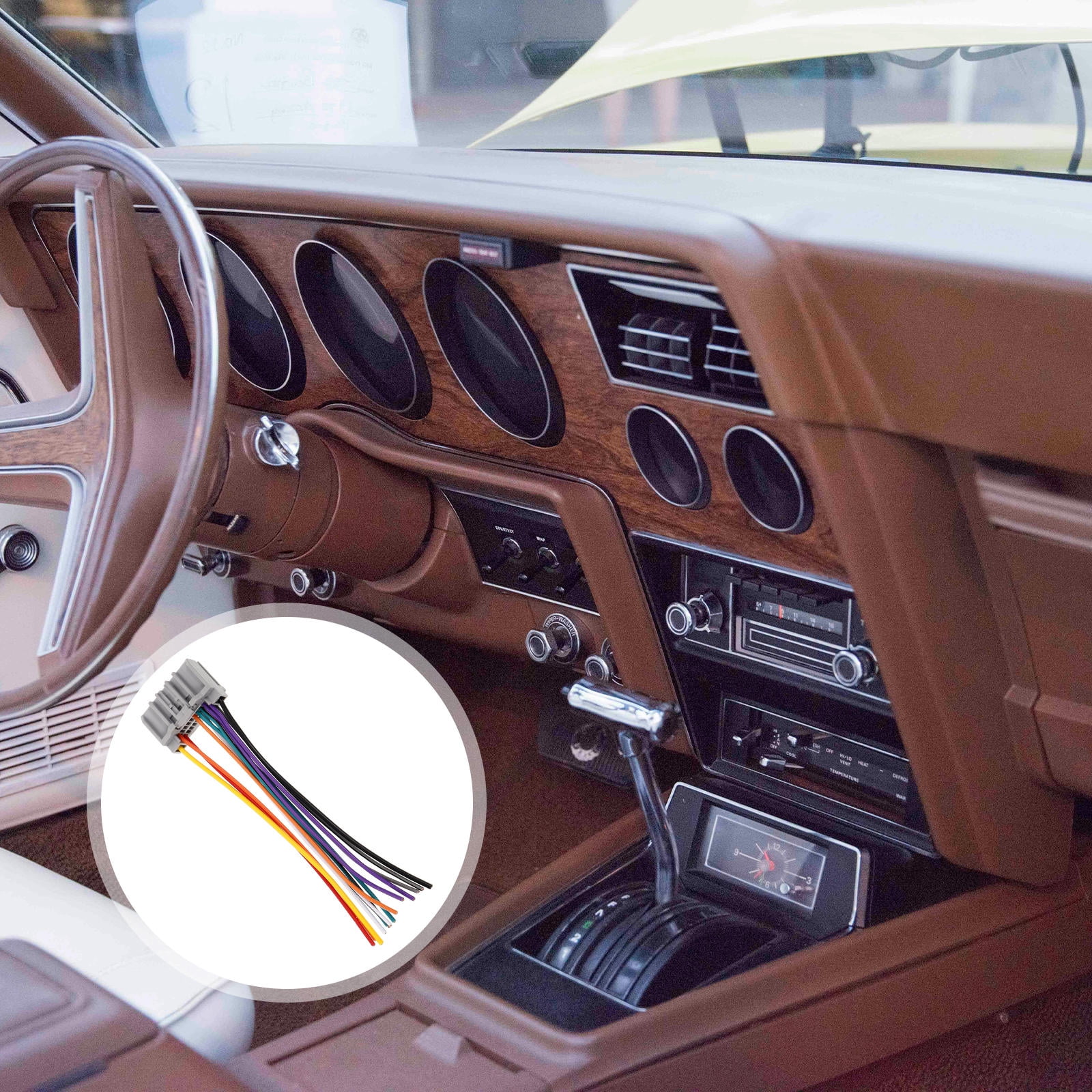 Worgeous Multi Color Car Speaker Cable for Vehicle Use Upgrade Audio ...