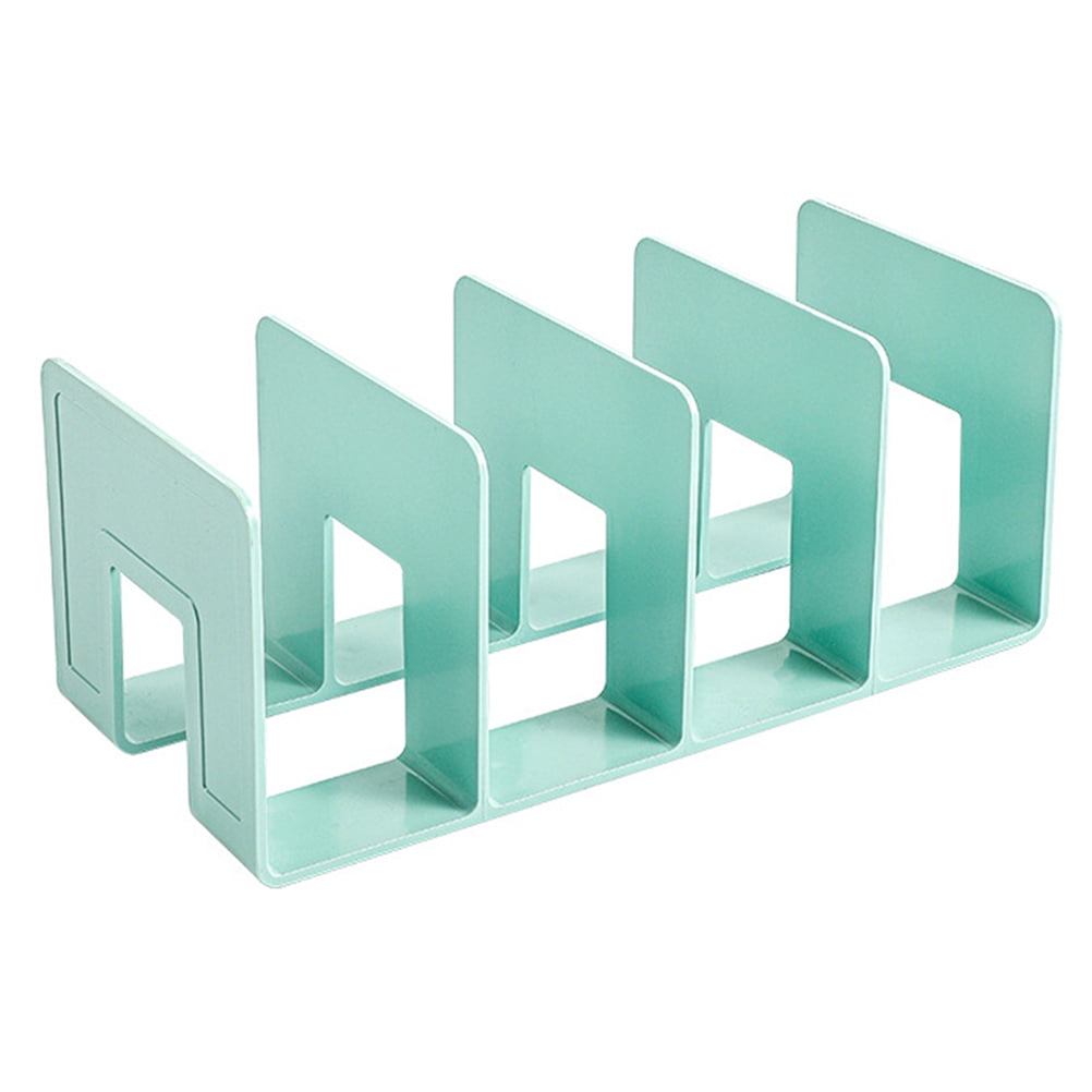 Worgeous Multi-use Desktop Bookend Simple Style Book Shelf Plastic ...