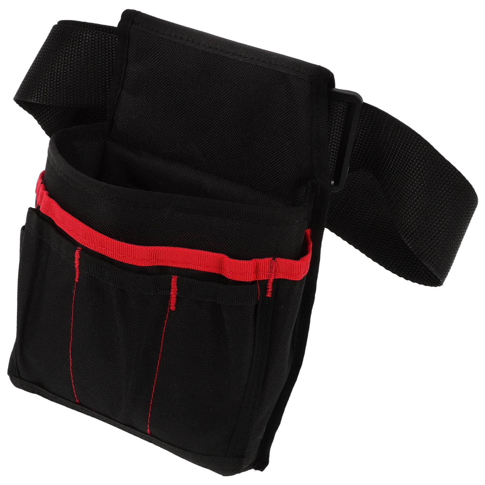 RENACLIPY Durable Tool Bag Waist Pack for Electricians Black Cloth ...