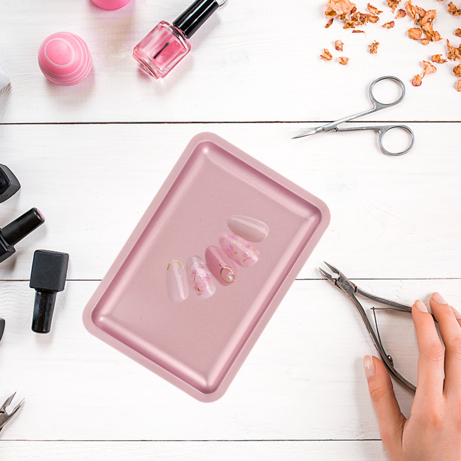 Worgeous Nail Salon Jewelry Tray 1Pack in Pink for Storing and ...