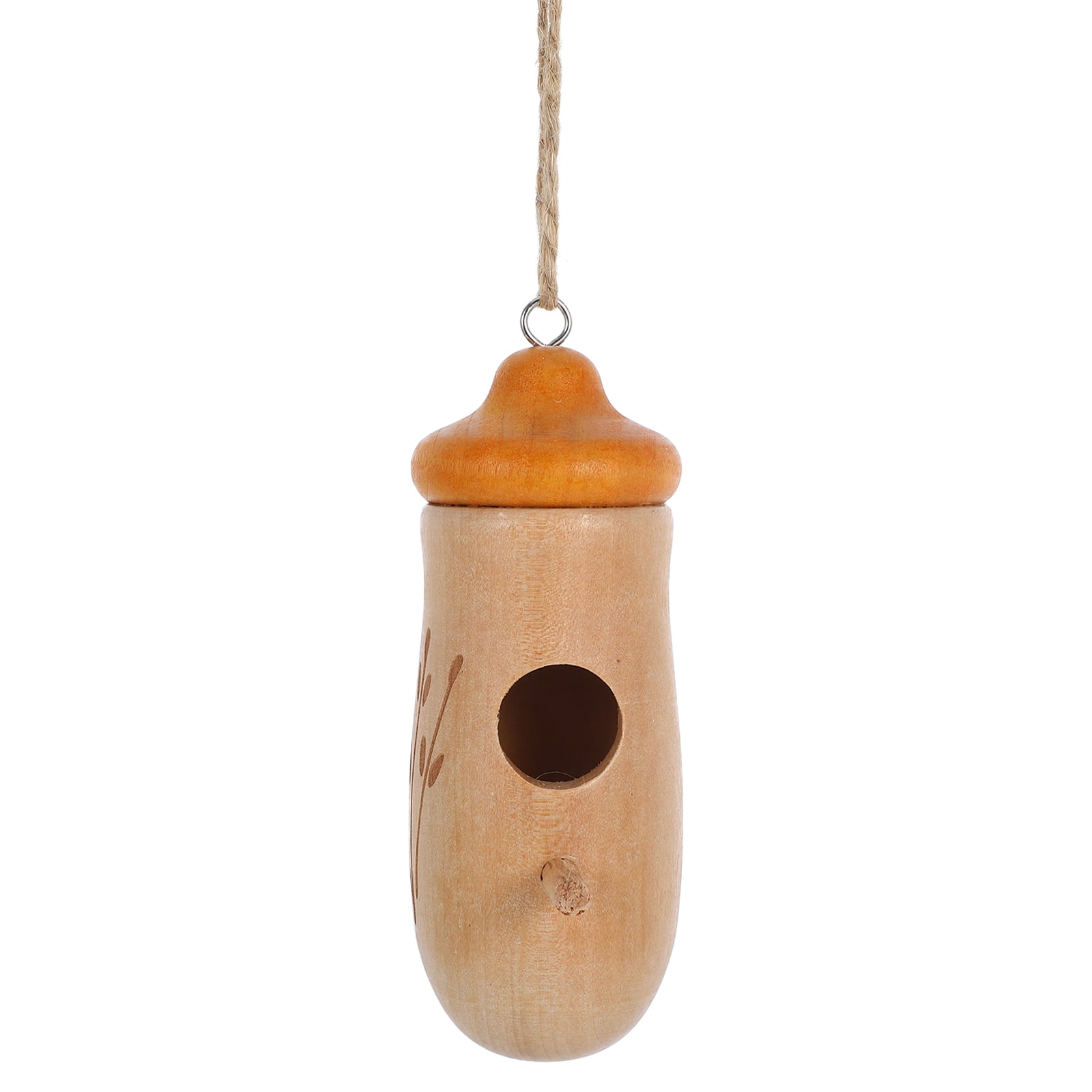 Worgeous Natural Hummingbird House Wooden Garden Bird House Bird Garden ...