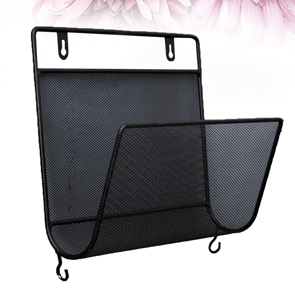 Worgeous Nordic Style Wall Mounted Iron Mesh Magazine Rack Creative ...