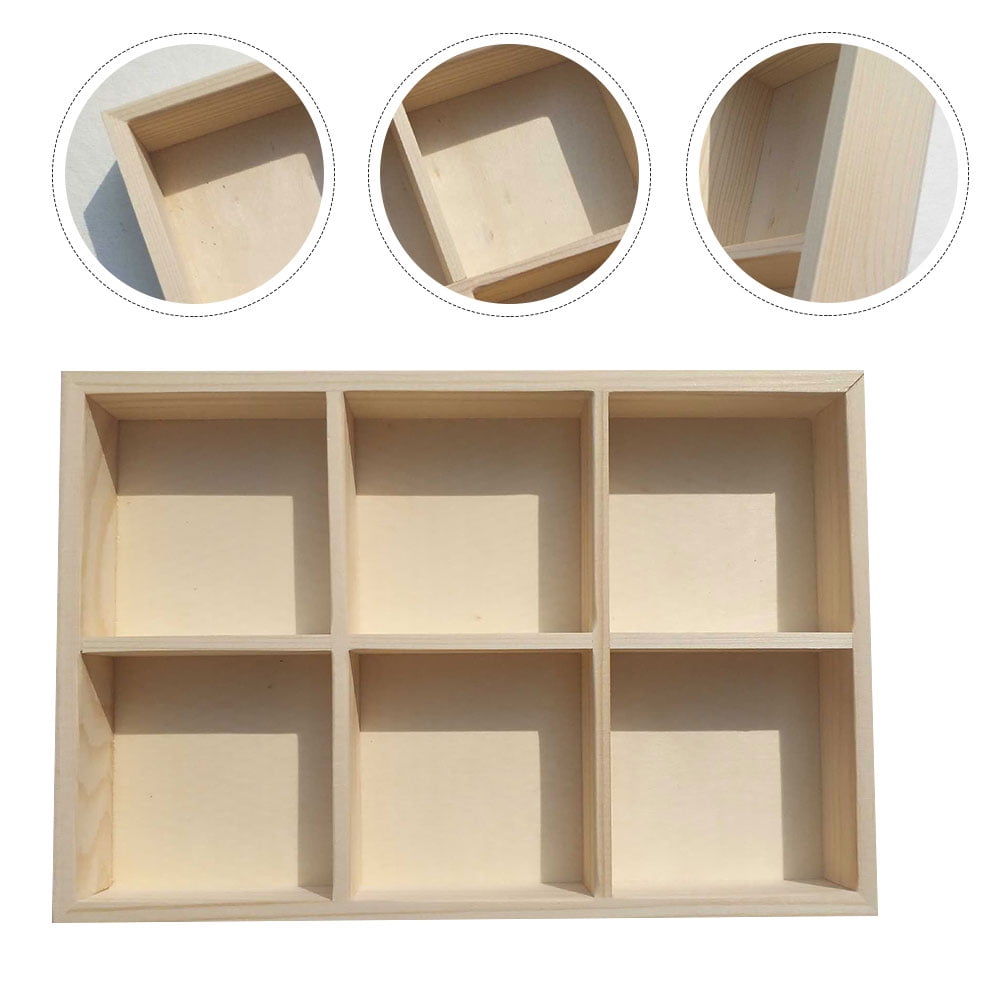 Masteelf Elegant Beige Storage Box with Compartments for Organizing ...