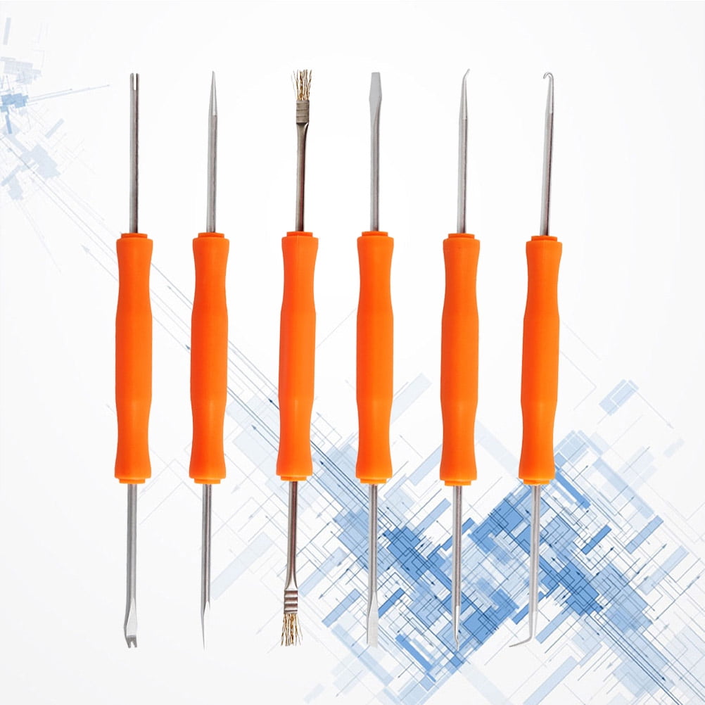 Worgeous Orange Steel 6 in 1 Desoldering Aid Tool for Soldering Perfect ...