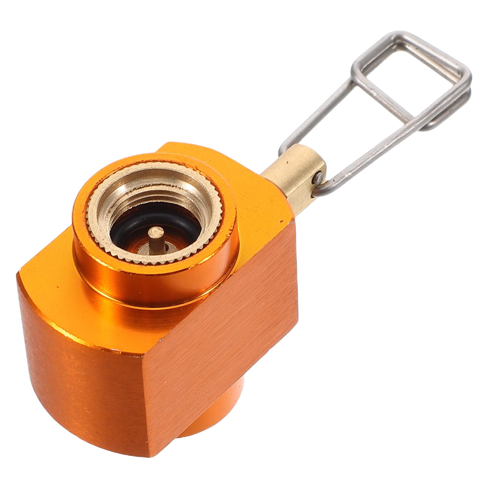 Worgeous Outdoor Gas Tank Refill Head Valve Adapter Small Air Golden ...