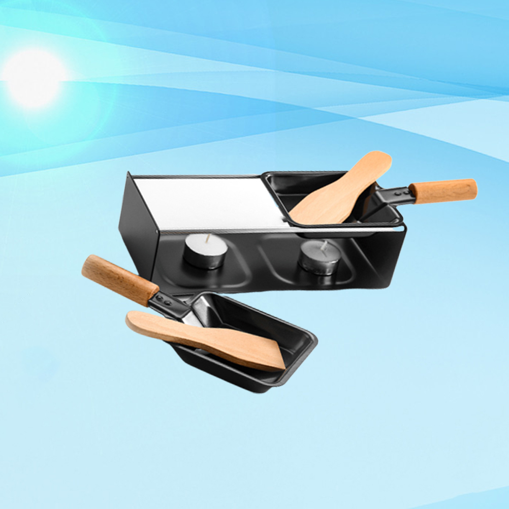 COSMOBETTY Mini Cheese Melting Pan Non-Stick Grill Outdoor Camping 1 ...