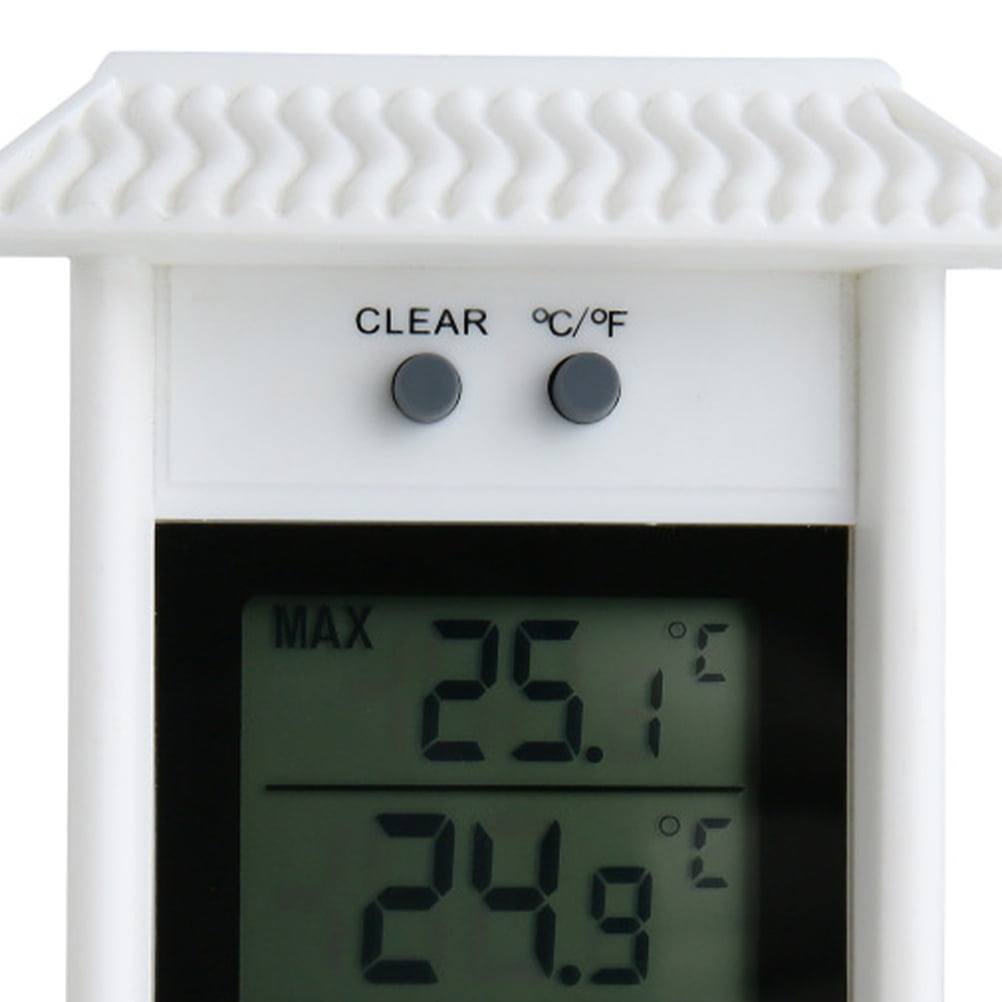 Worgeous Outdoor Landscape Thermometer Window Fridge Temperature Meter ...