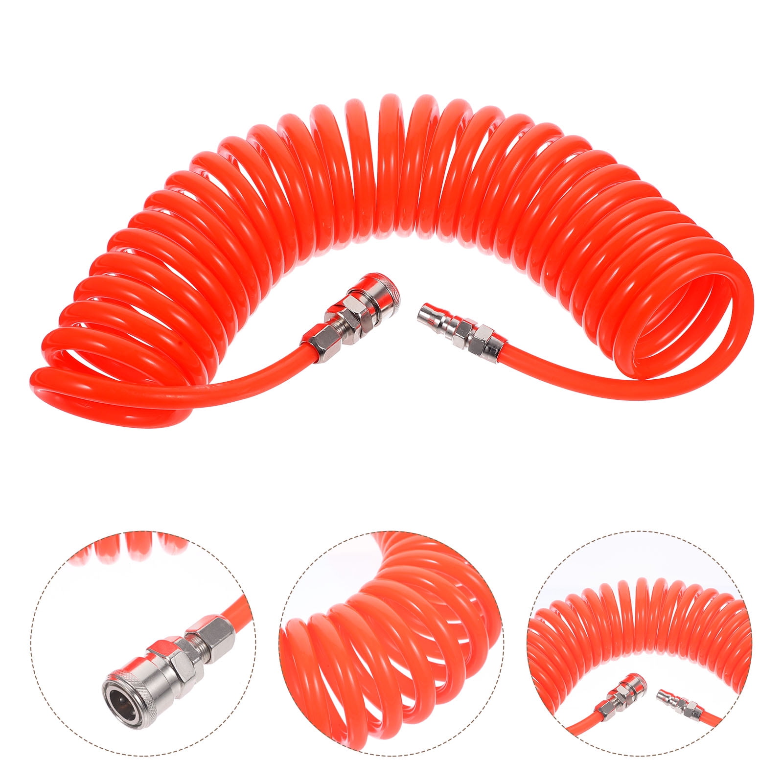 Worgeous PU Air Compressor Spring Hose for Convenient Storage and Use ...