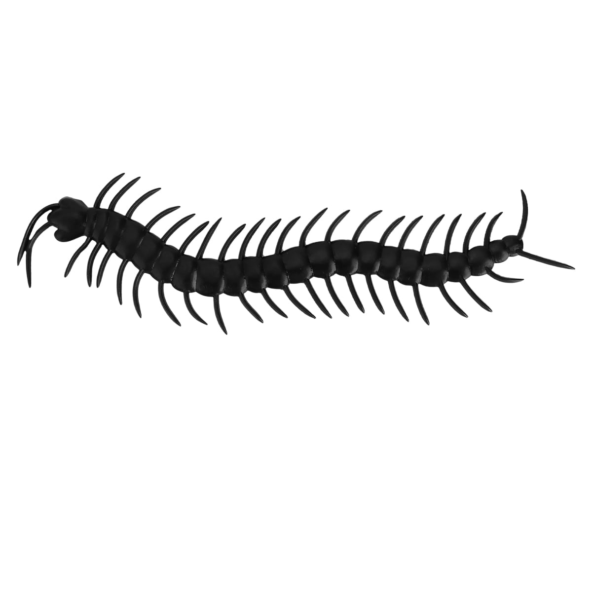 Worgeous PVC Black Centipede Prop for Spooky Decoration 100pcs Vivid ...
