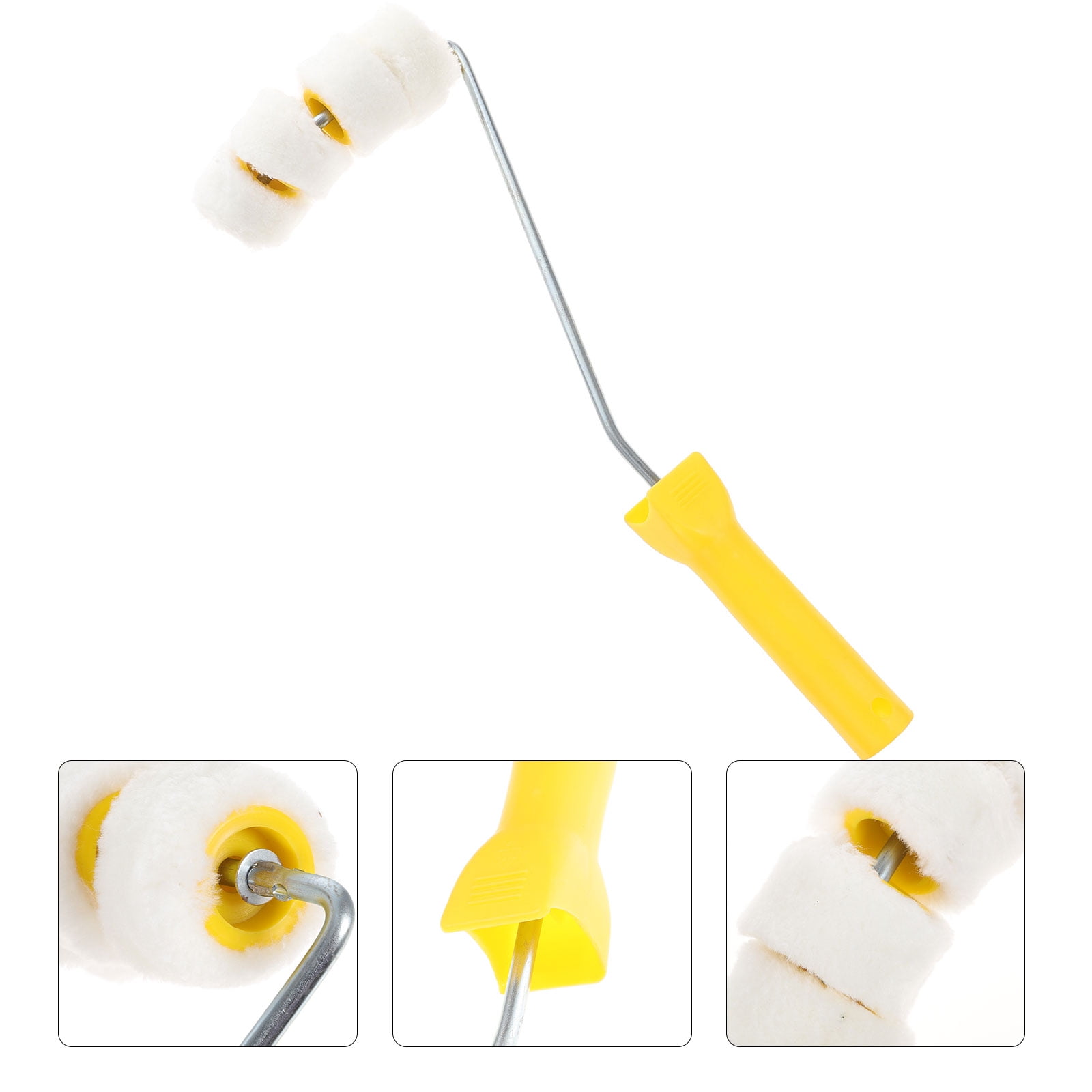 Worgeous Paint Roller for Professional Users with Curved Shape for Even ...
