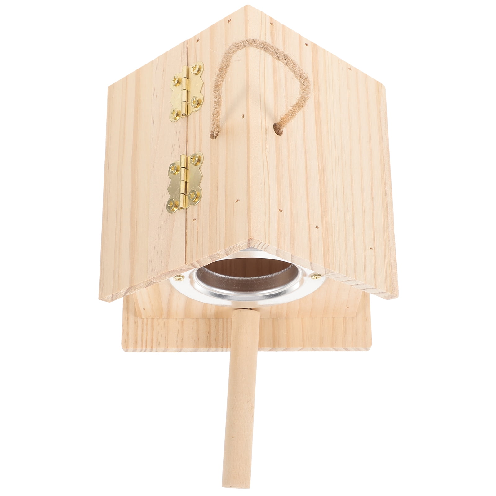 Worgeous Parakeet Nest Box Bird House Budgie Wood Breeding Box Parakeet ...