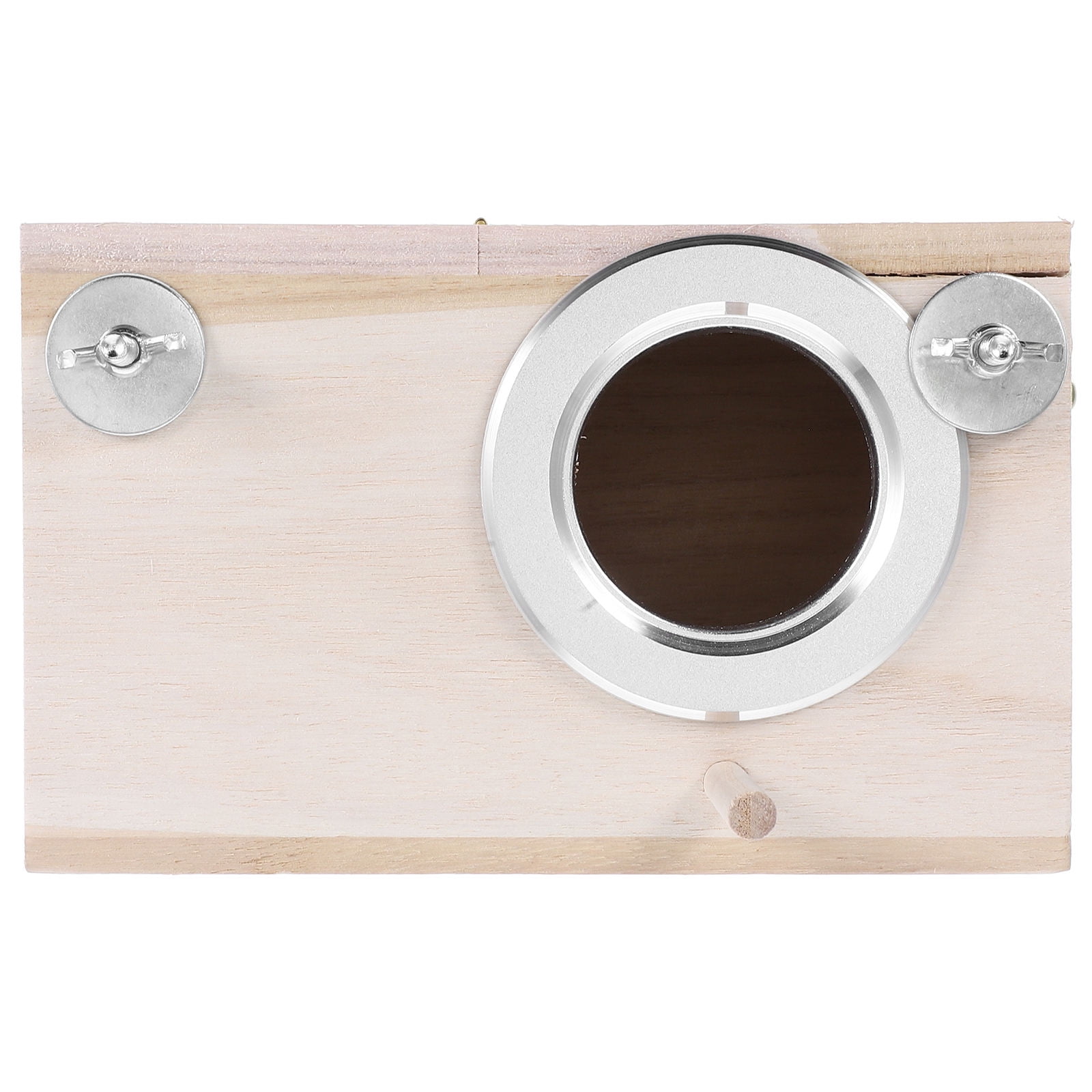 WHAMVOX Wood Bird Nesting Box for Parakeet Budgie Cockatiel Lovebirds ...