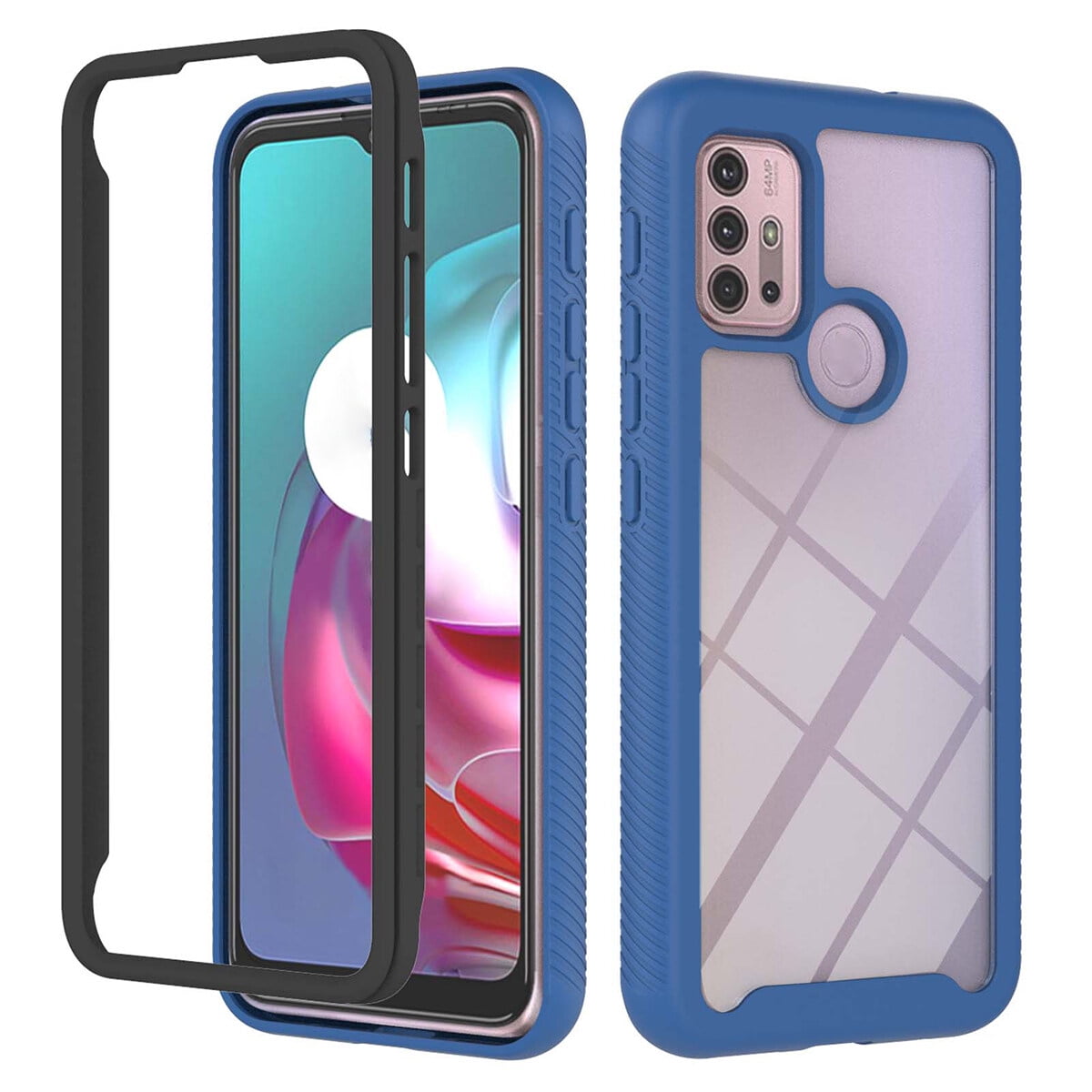 Delicate Phone Shell Anti fall Phone Case Compatible for Moto G30/G10 ...