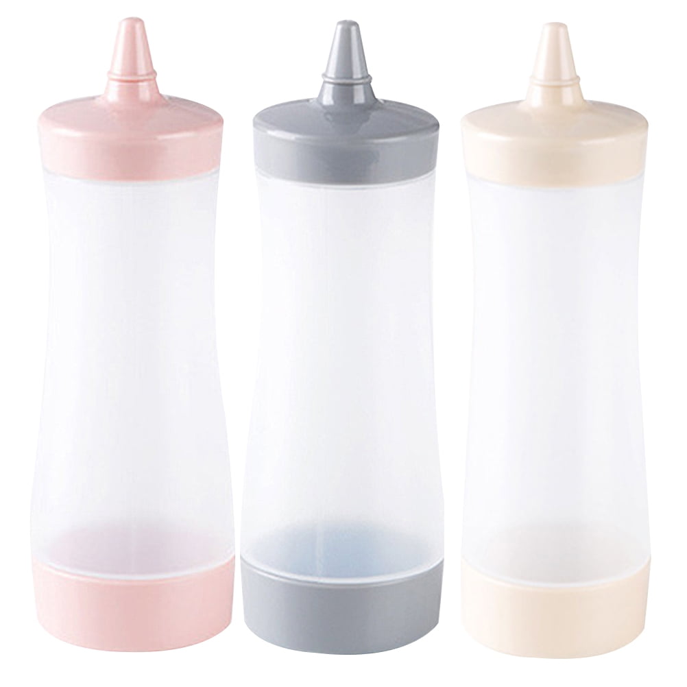 Worgeous Pink Squeeze Bottle Sauce Dispenser Kitchen Accessory for ...