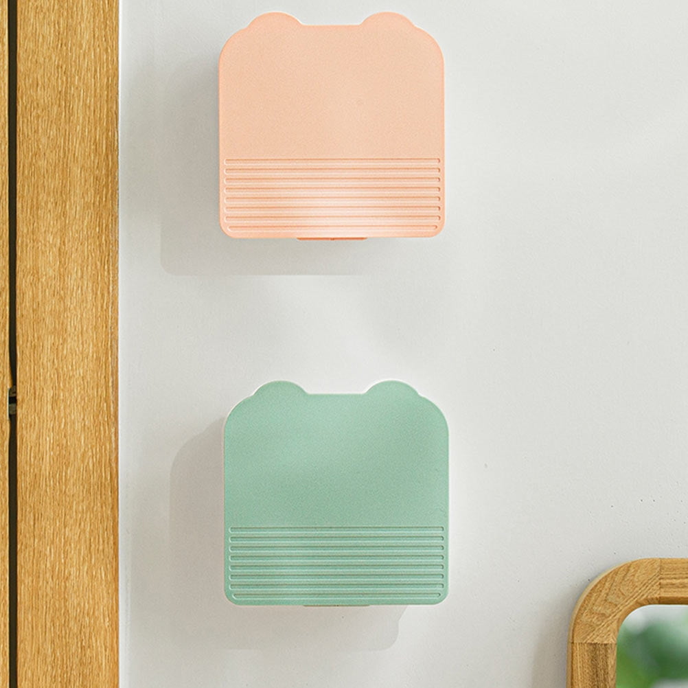 Worgeous Pink Wallmounted Clamshell Storage Container for Organized ...