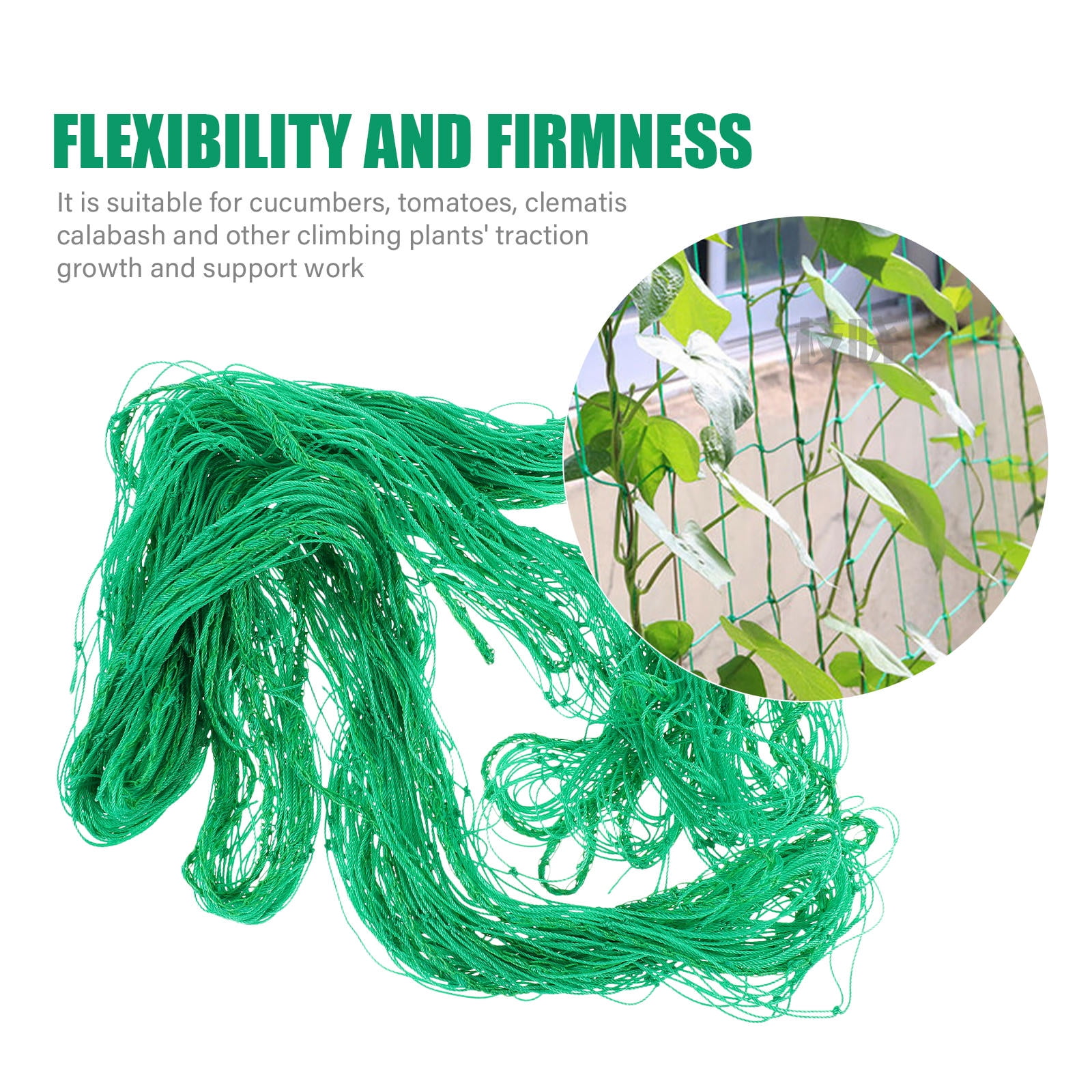 Worgeous Plant Climbing Net Garden Netting for Fruits Pea Trellis Grow ...